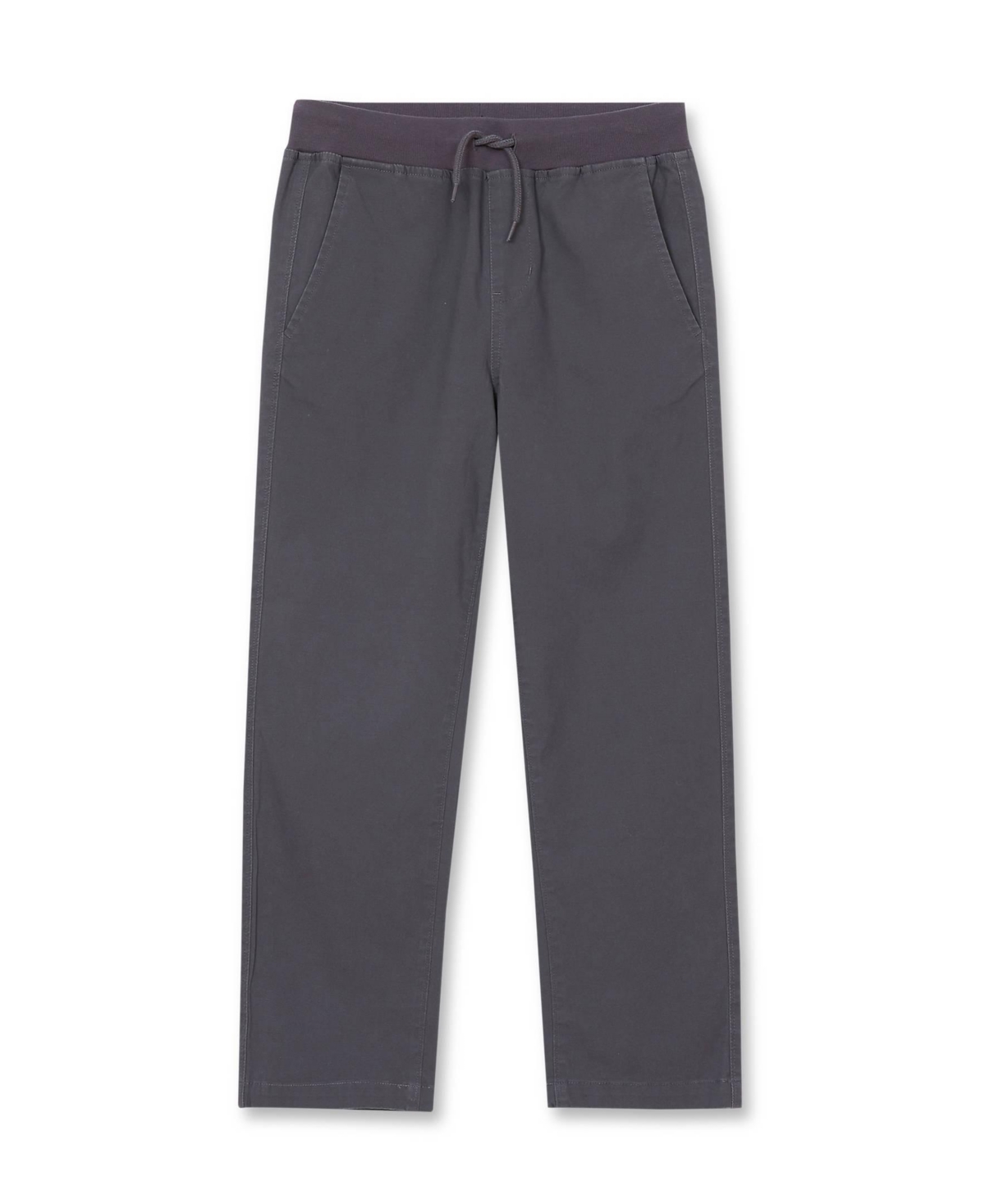 Click here for Lands End Boys Iron Knee Pull On Pants - Dark gray prices