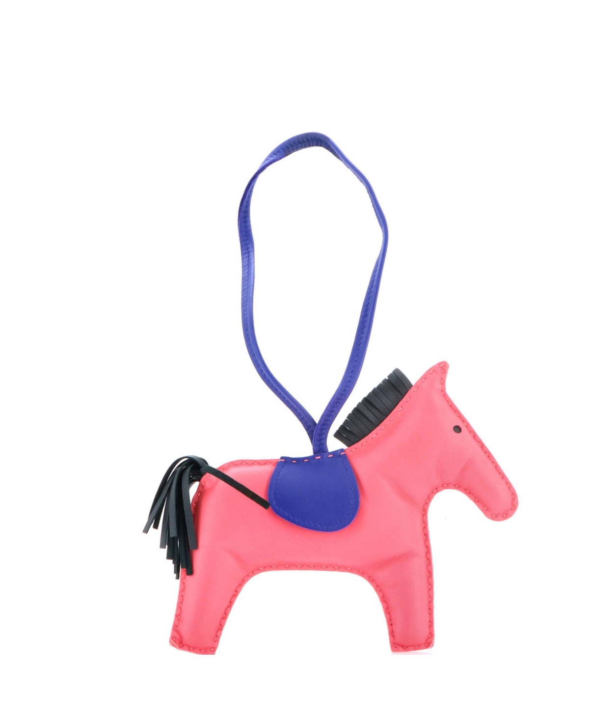 Click here for Pre-Owned Hermes Gm GriGri Rodeo Bag Charm Leather... prices