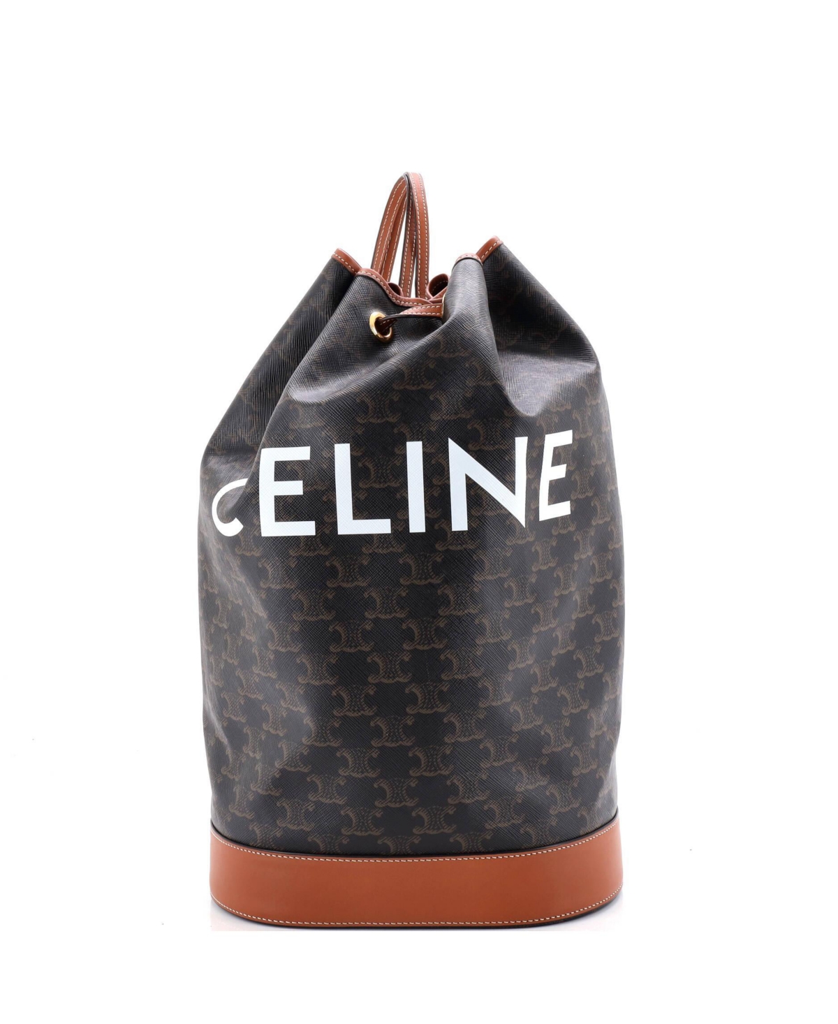 Click here for Pre-Owned Celine Medium Sailor Bag Triomphe Coated... prices