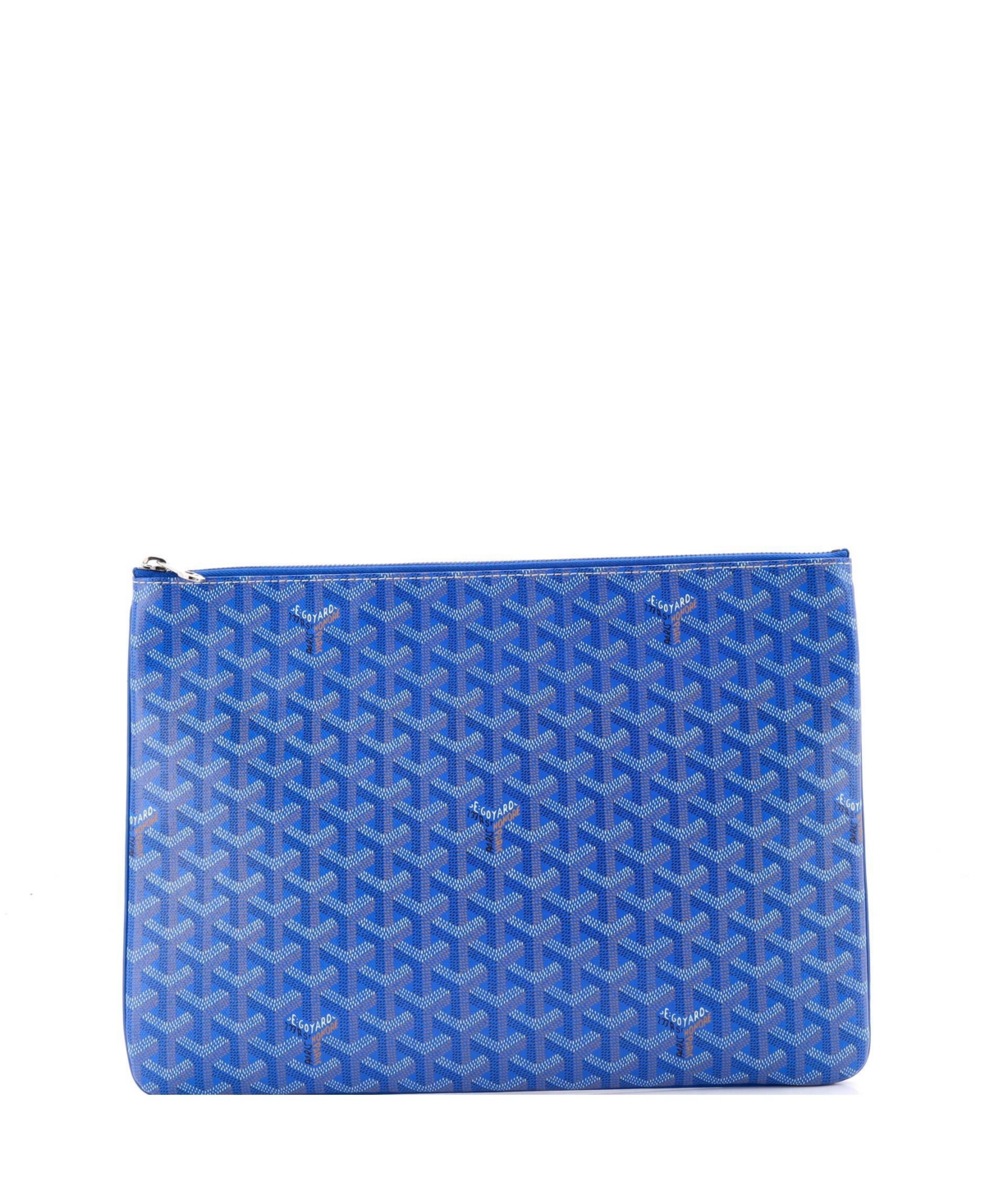 Click here for Pre-Owned Goyard Gm Senat Zip Pouch Coated Canvas... prices