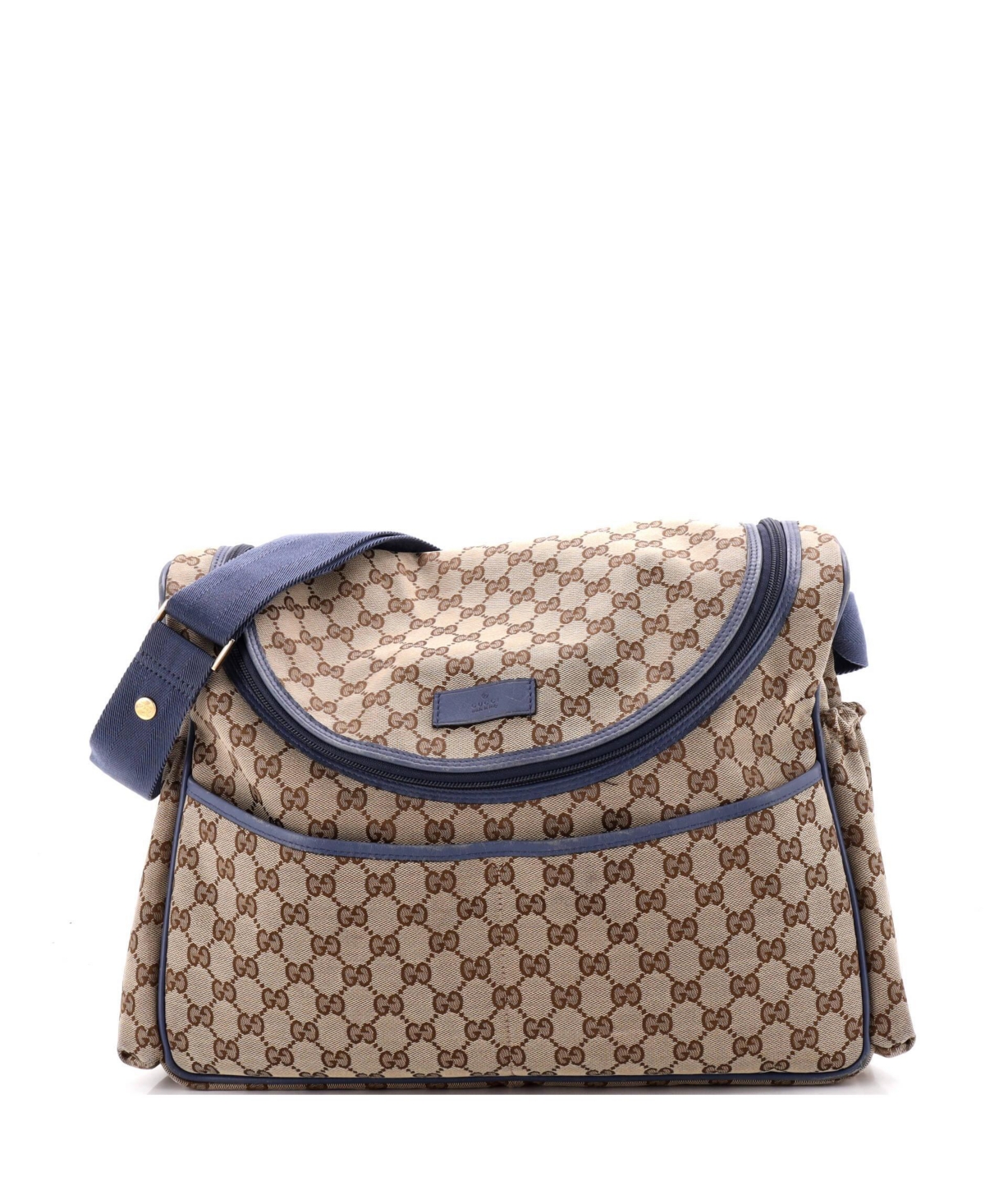 Click here for Pre-Owned Gucci Diaper Crossbody Bag Gg Canvas - B... prices
