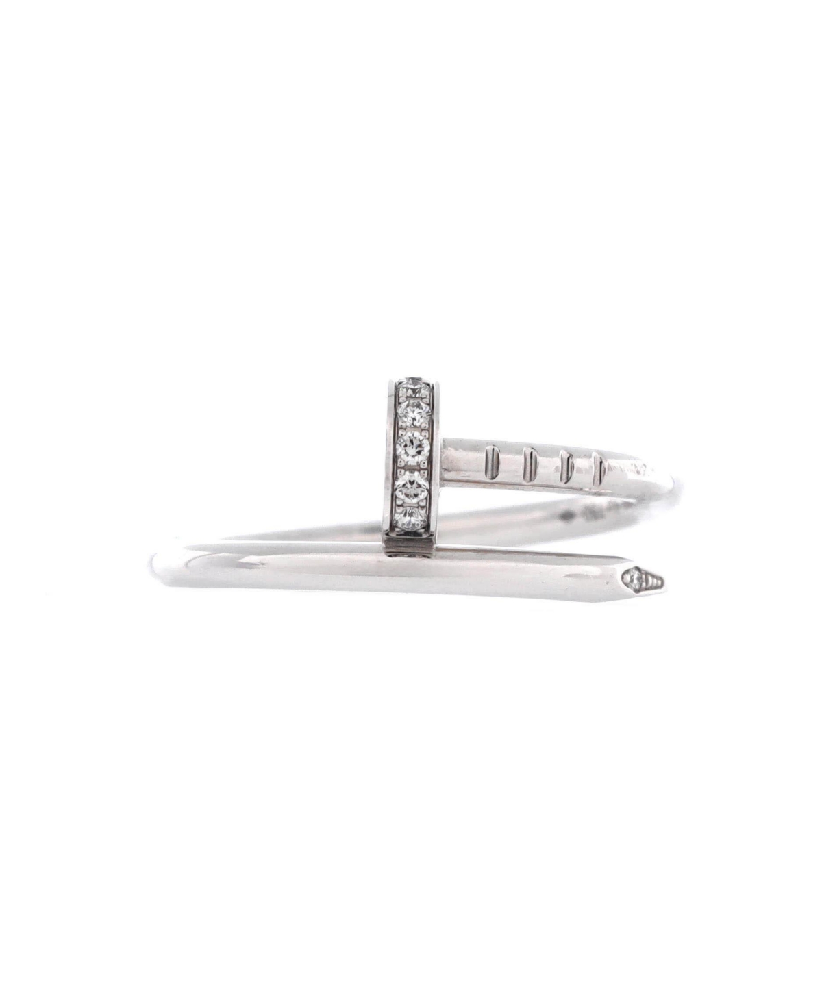 Click here for Pre-Owned Cartier Juste un Clou Ring - 18k white g... prices
