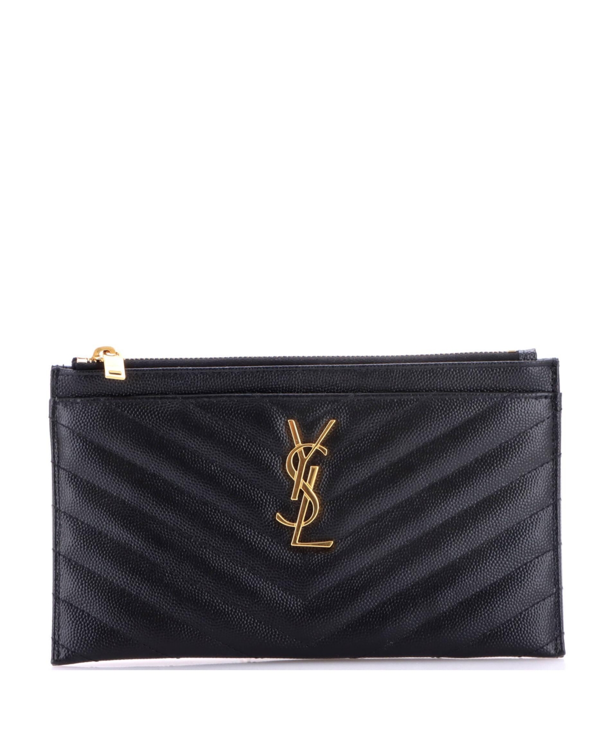 Click here for Pre-Owned Saint Laurent Medium Classic Monogram Zi... prices