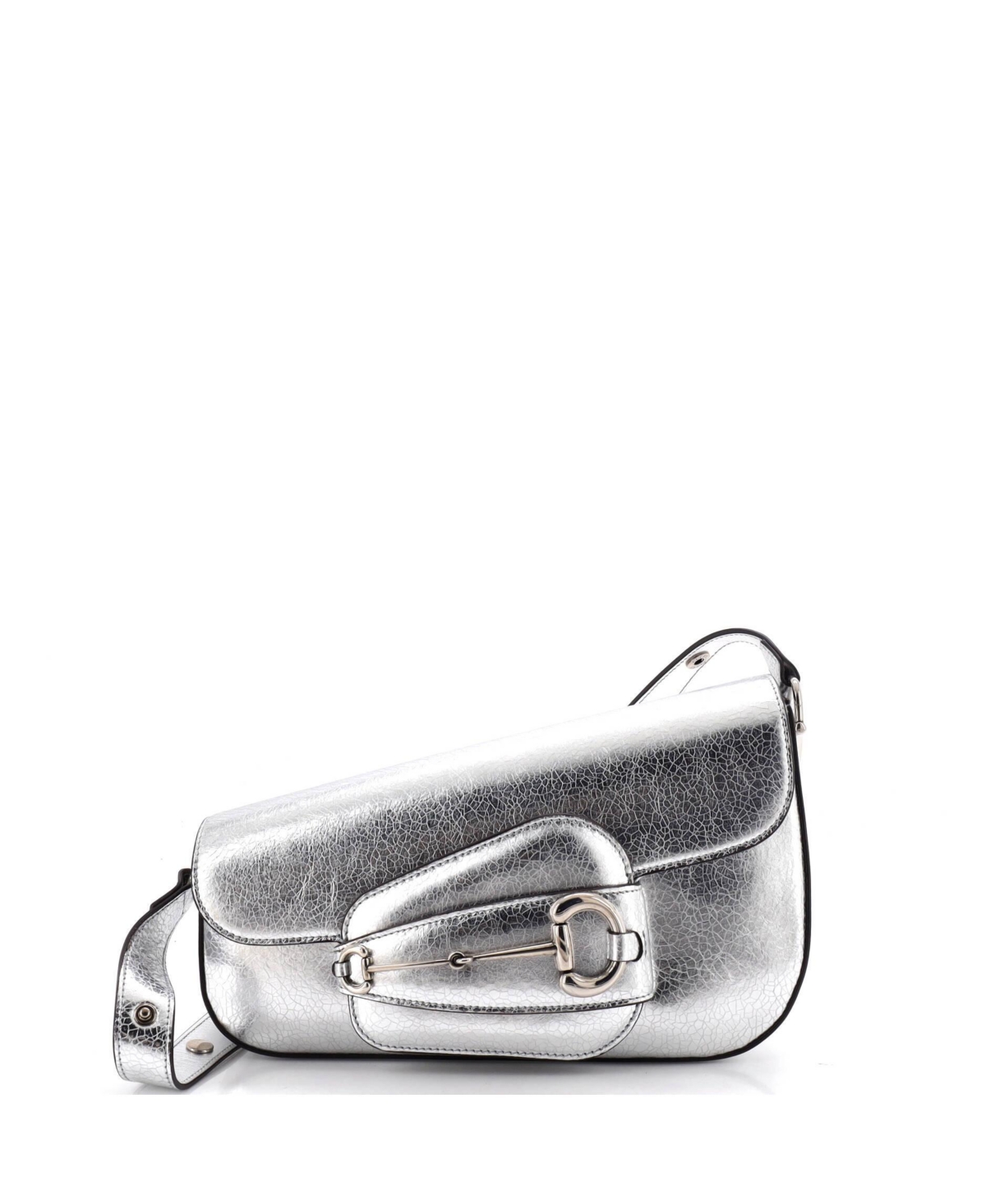 Click here for Pre-Owned Gucci Small Horsebit 1955 Asymmetric Sho... prices