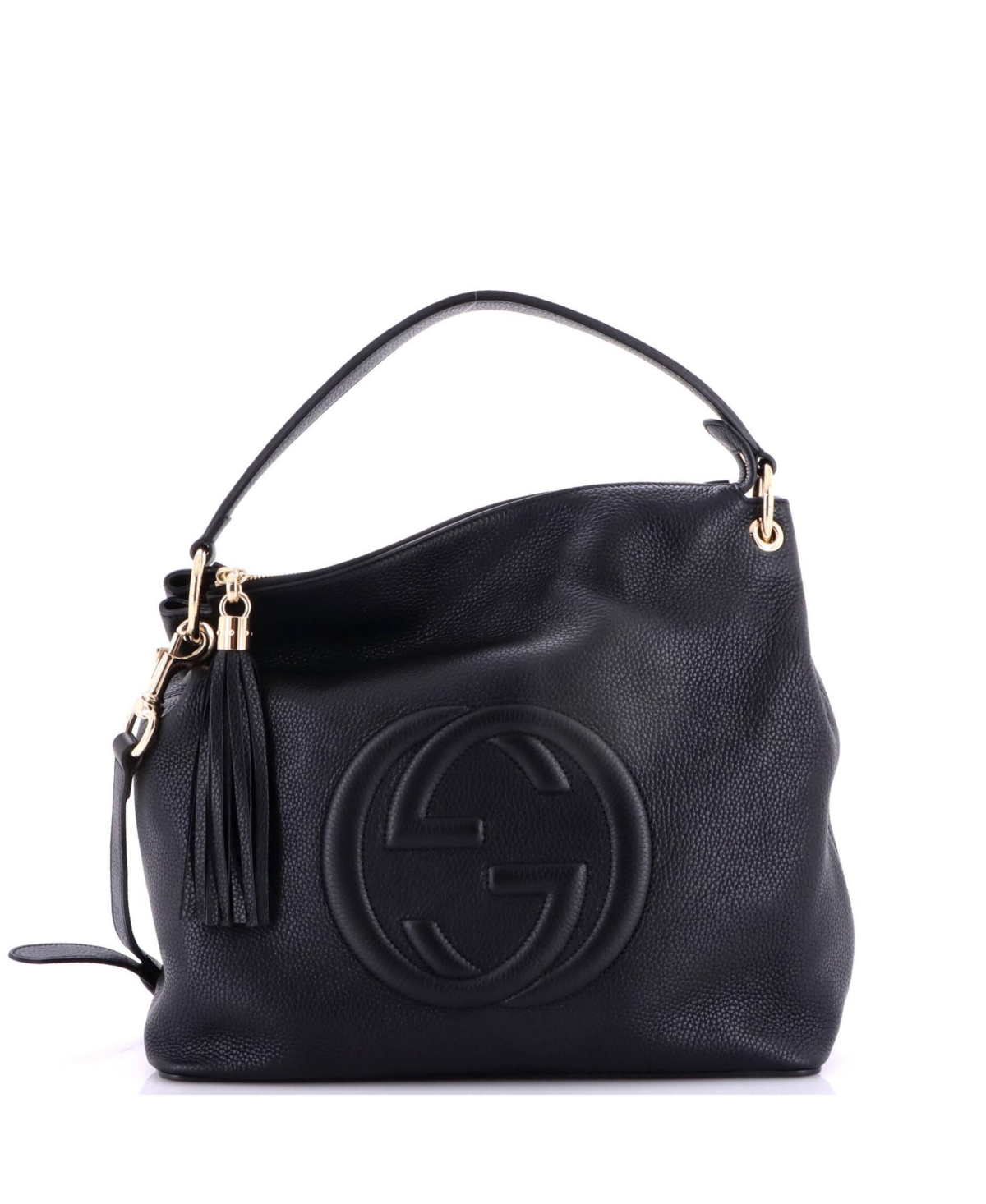 Click here for Pre-Owned Gucci Large Soho Convertible Hobo Leathe... prices