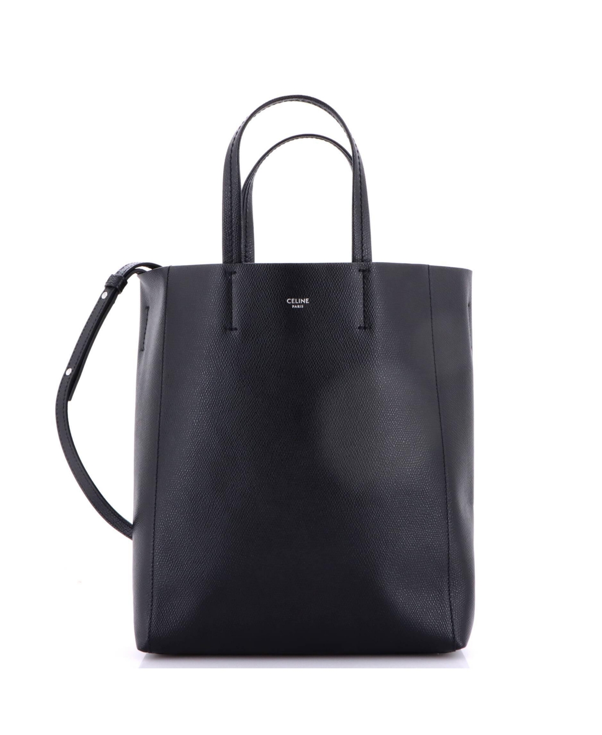 Click here for Pre-Owned Celine Small Vertical Cabas Tote Grained... prices