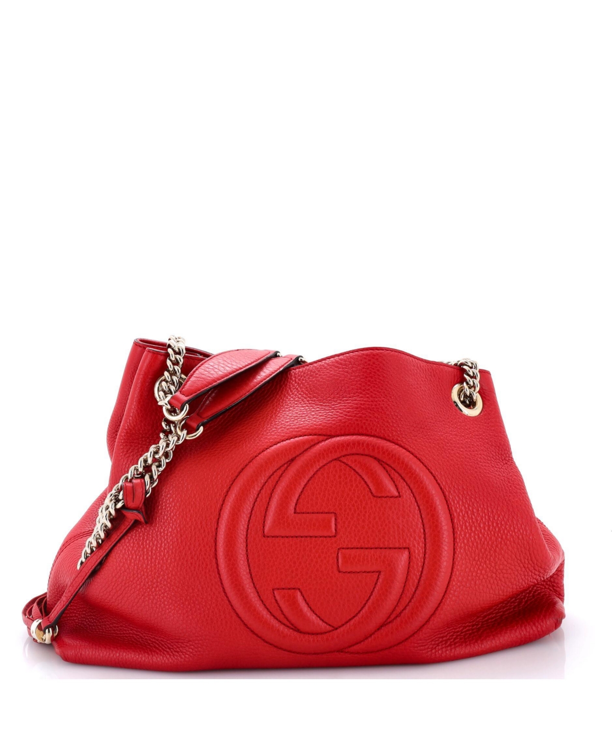 Click here for Pre-Owned Gucci Medium Soho Chain Strap Shoulder B... prices
