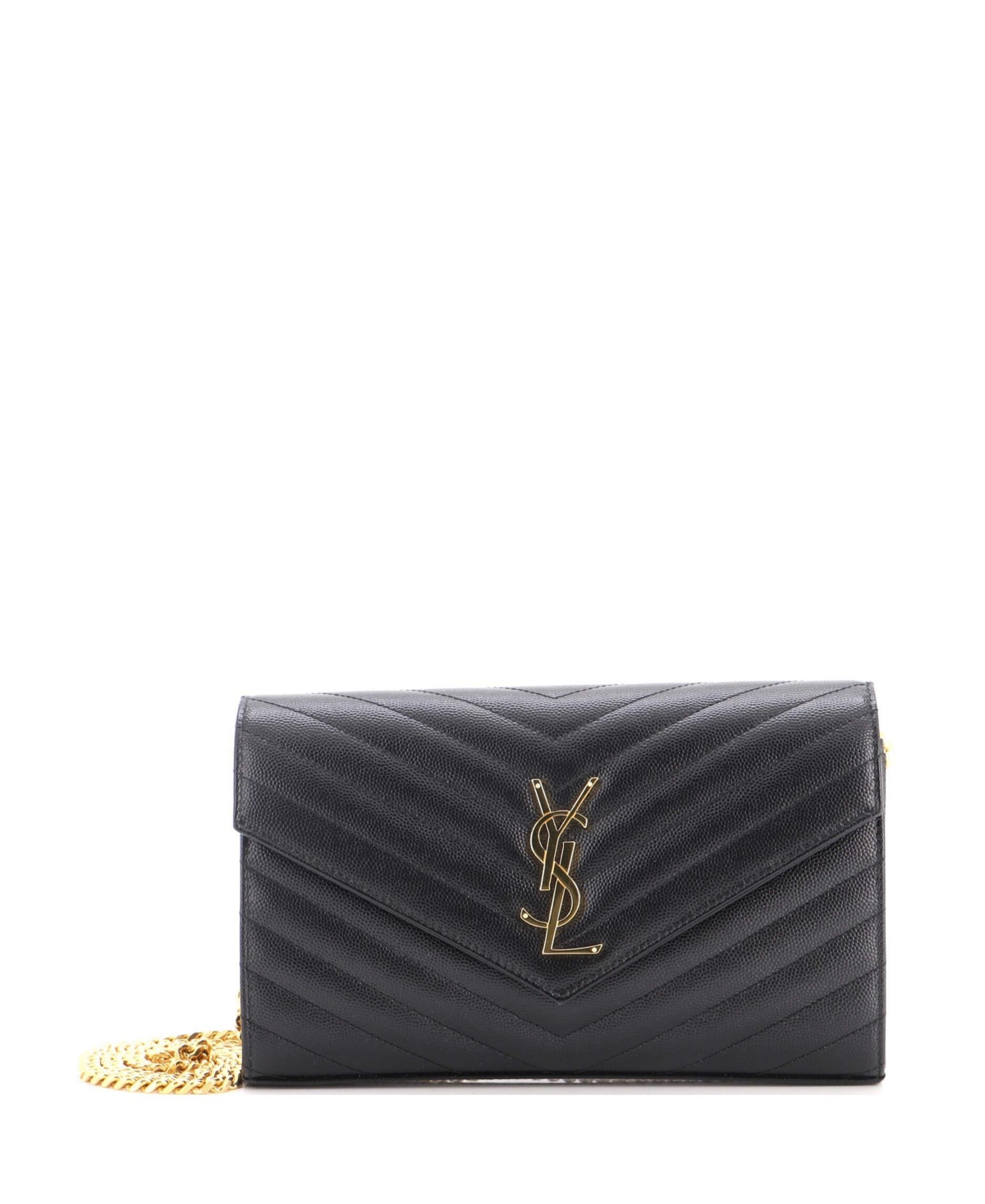 Click here for Pre-Owned Saint Laurent Medium Classic Monogram Wa... prices