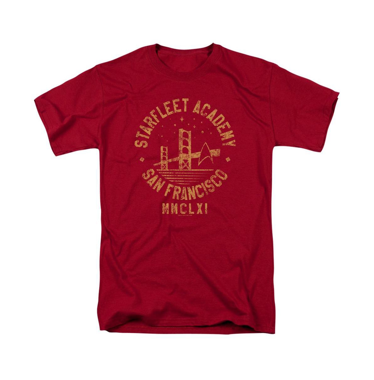 Click here for Star Trek Mens Collegiate Bridge T-Shirt - Cardina... prices