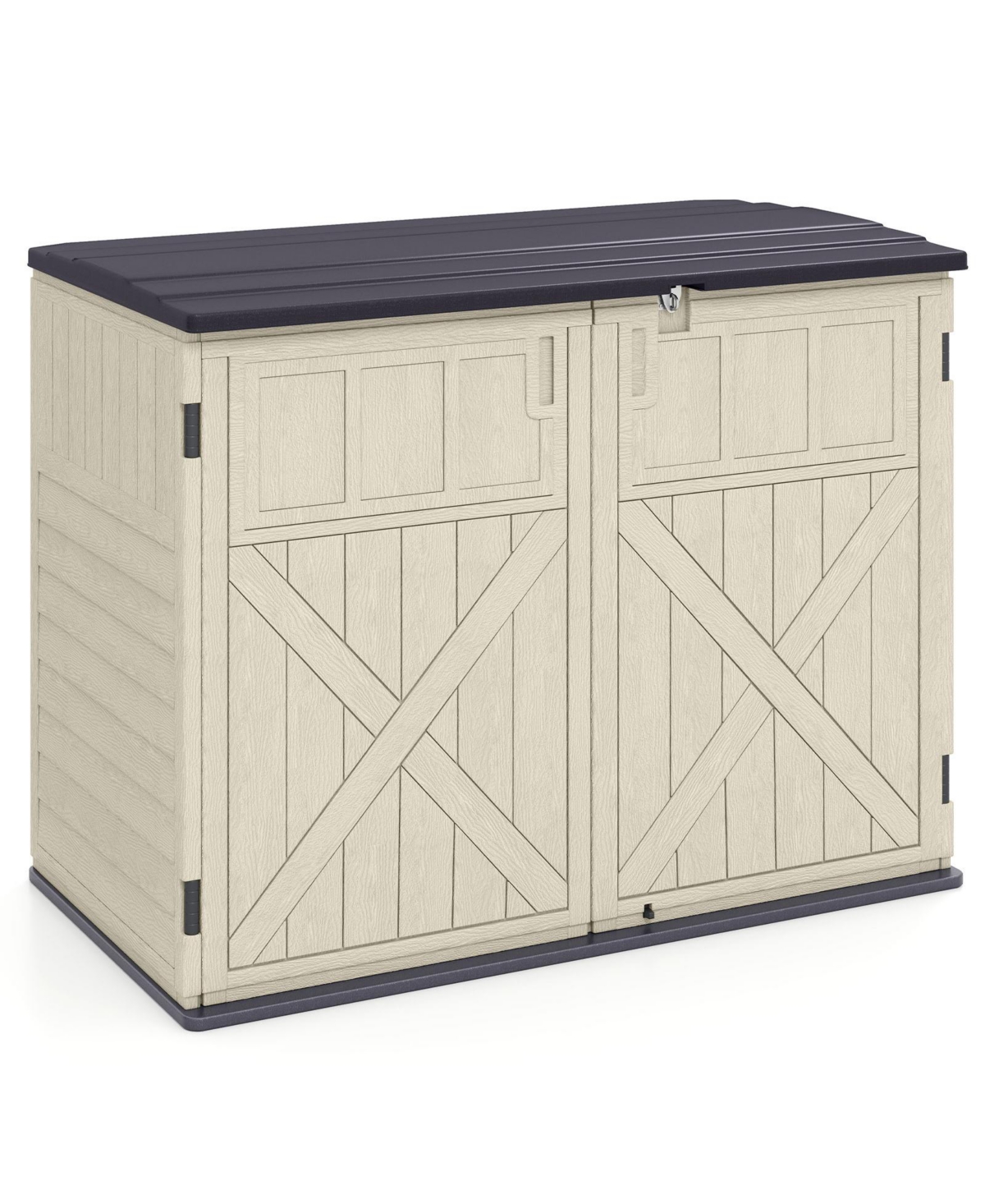 Click here for Gymax 20 Cu.Ft Large Outdoor Storage Cabinet w/ Ad... prices