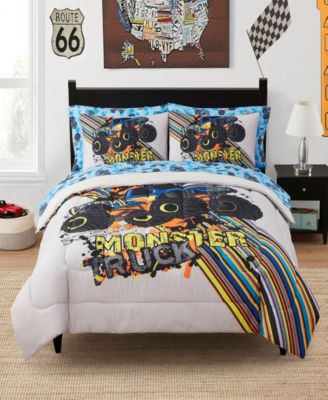 Click here for Sweet Home Collection Kids Monster Truck Comforter... prices