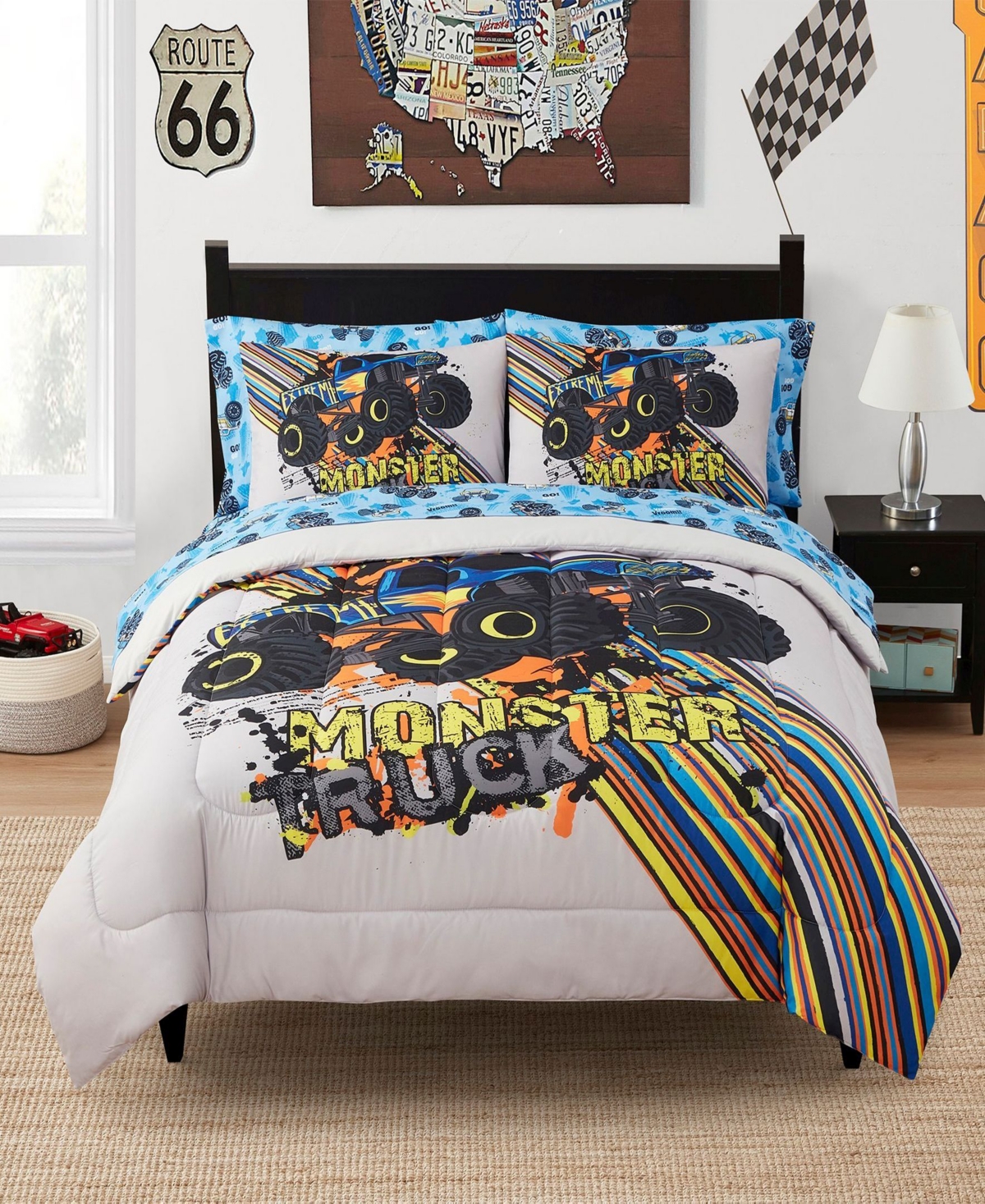 Click here for Sweet Home Collection Kids Monster Truck 7-Piece C... prices