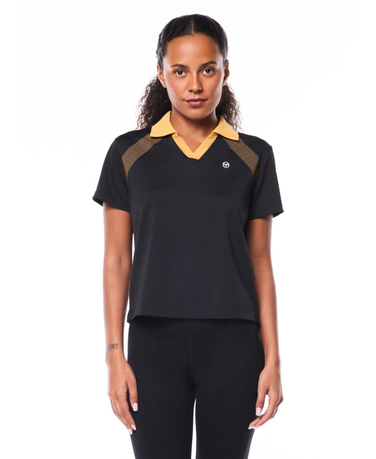Click here for Sergio Tacchini Womens Adelina Polo - Black beauty prices