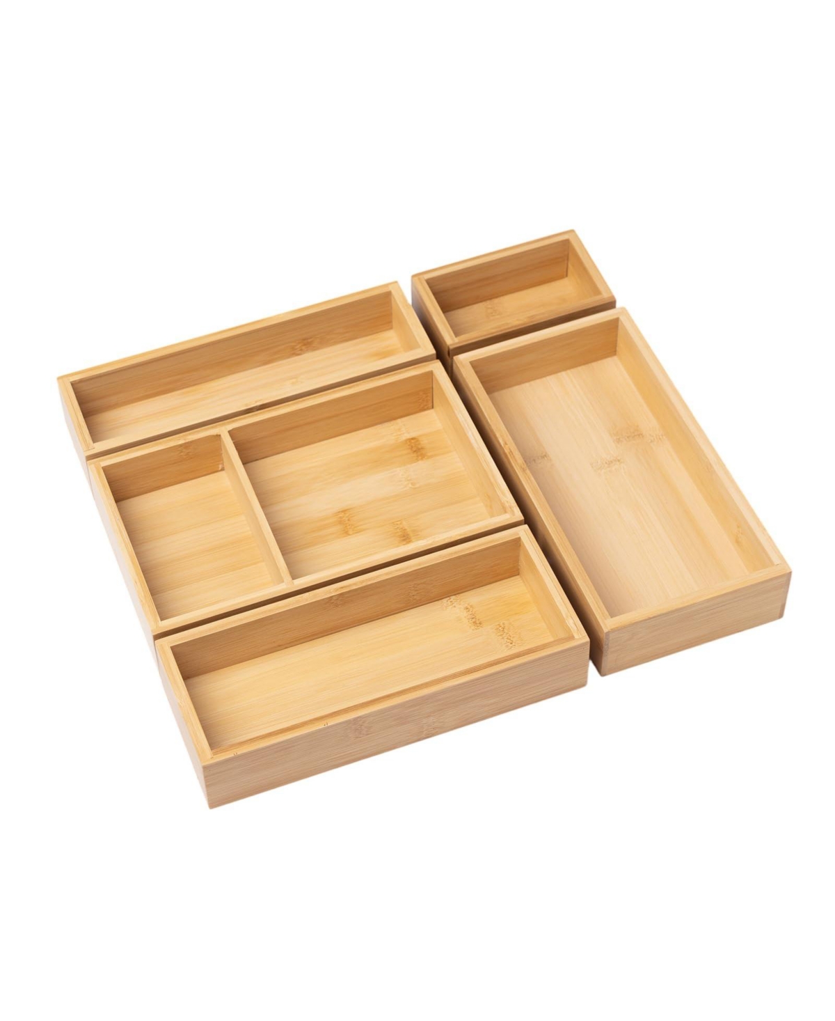 Click here for Danrong Modular Wooden Drawer Organizer Set Multi... prices