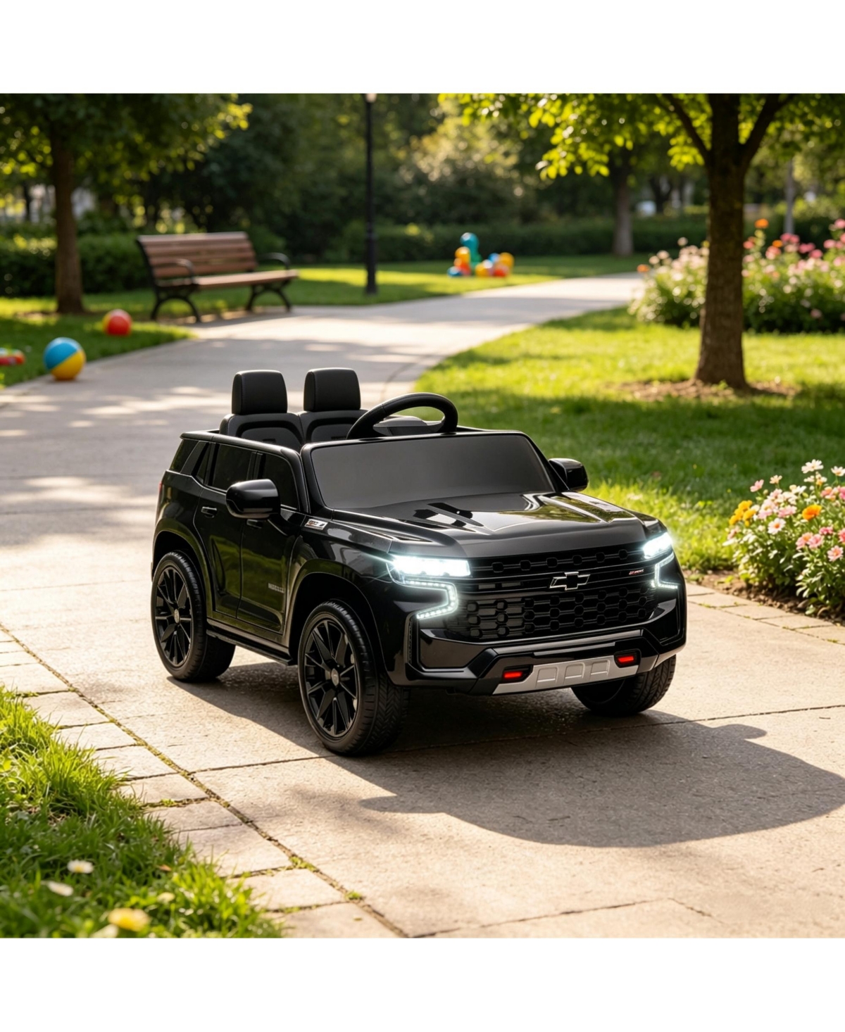 Click here for Sevorley 12V Kids Electric Ride-On Car with Parent... prices