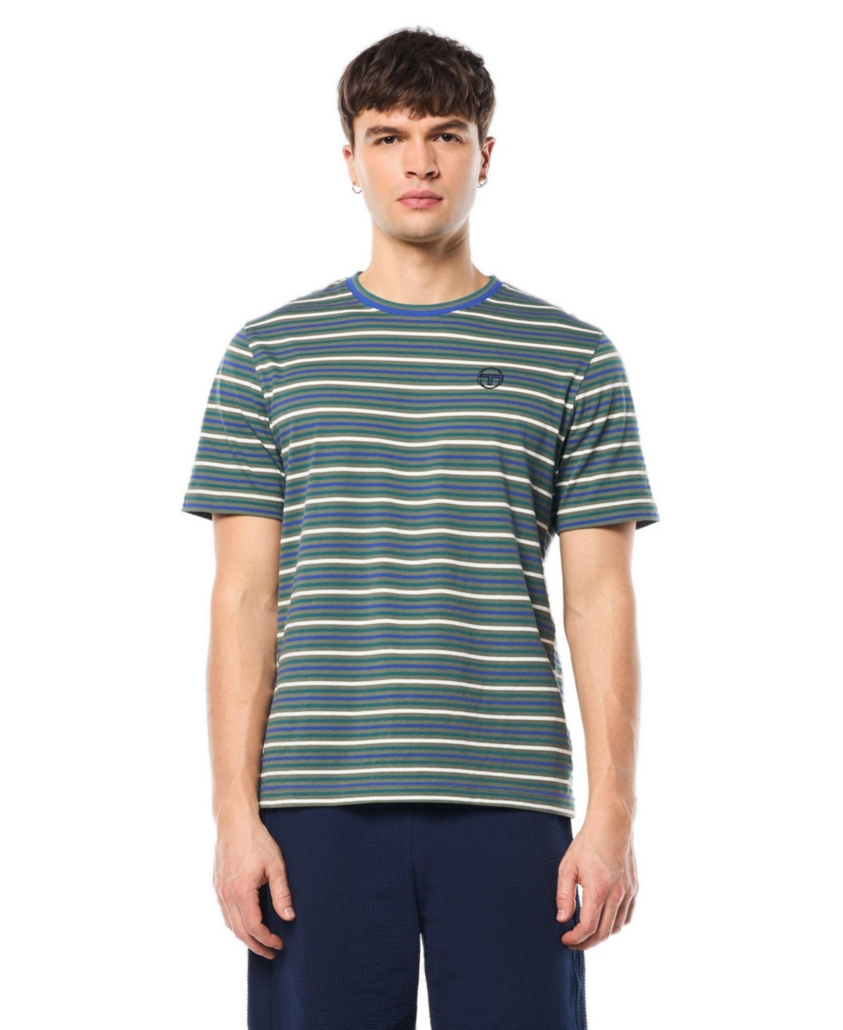 Click here for Sergio Tacchini Mens Piano T-Shirt - Agave green prices
