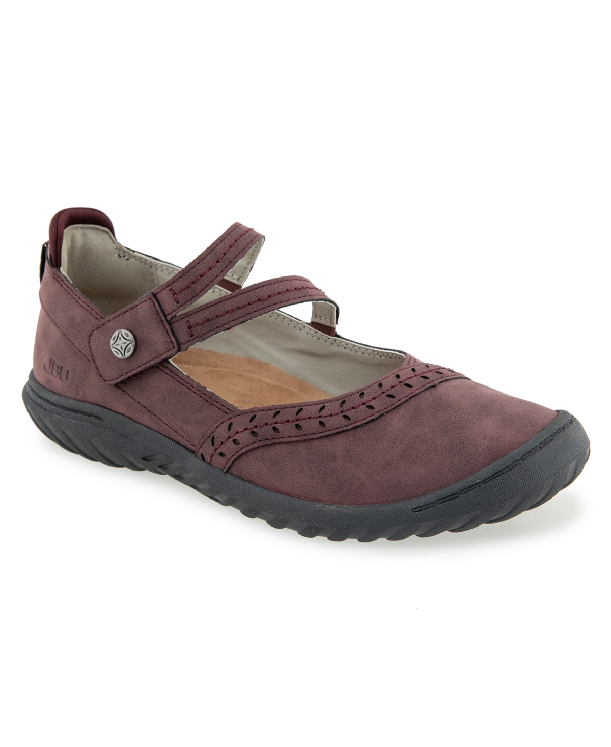 Click here for Jbu Womens Adeline Mary Jane Round Toe Flats - Win... prices