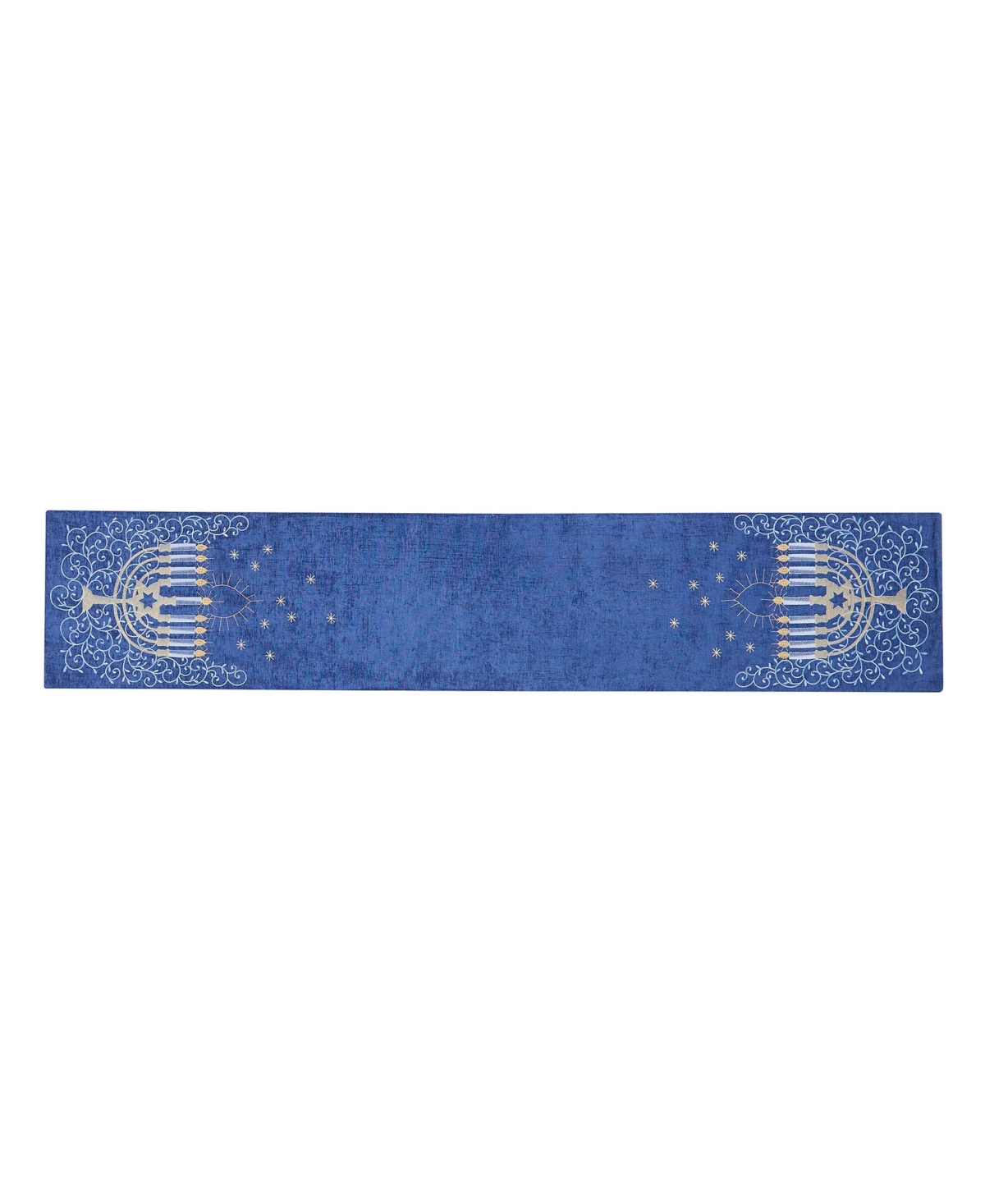 Click here for Avanti Menorah Hanukkah Table Runner  14 x 72 - Bl... prices