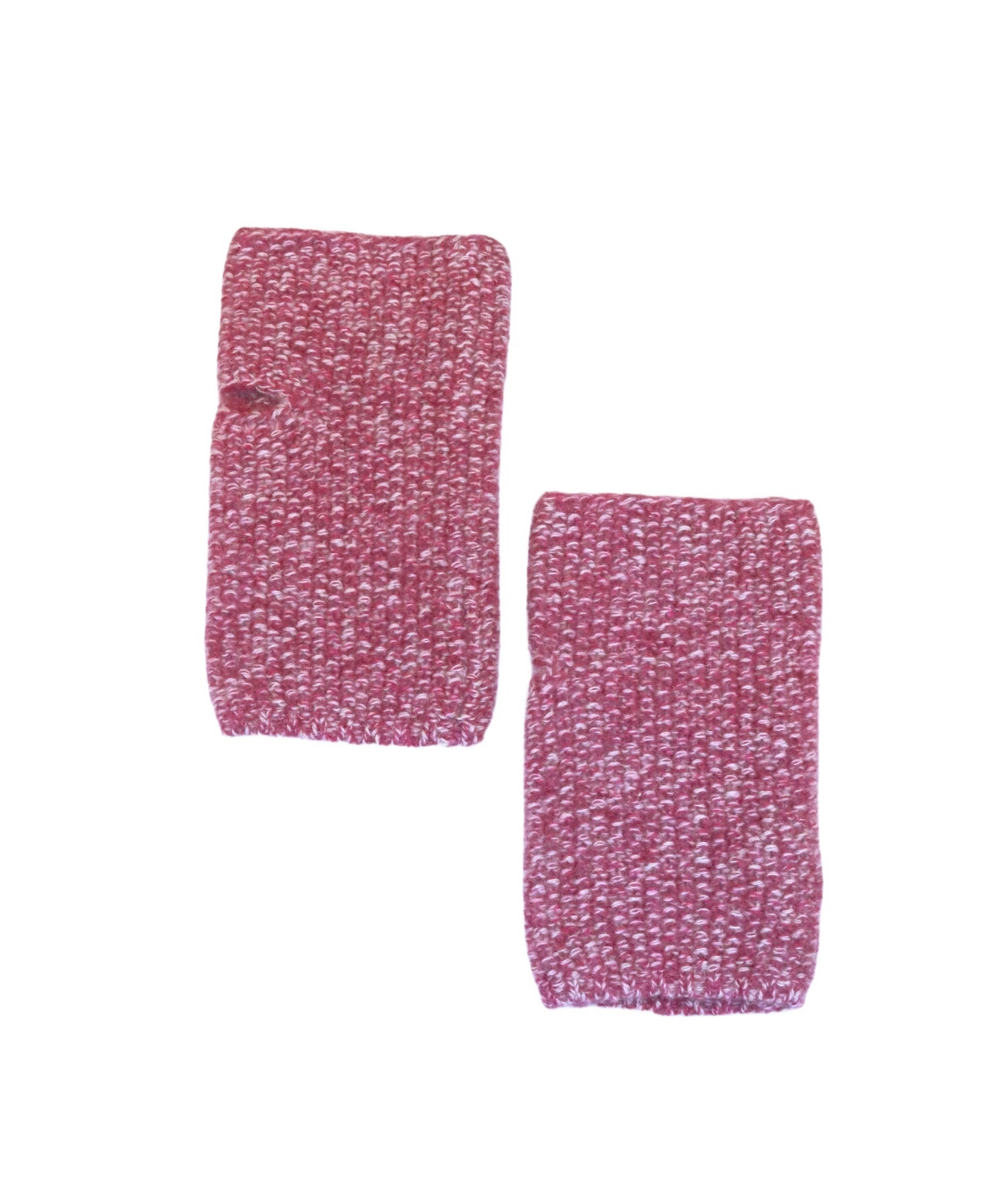 Click here for Portolano Fingerless Gloves - Flamingo/Ivory prices