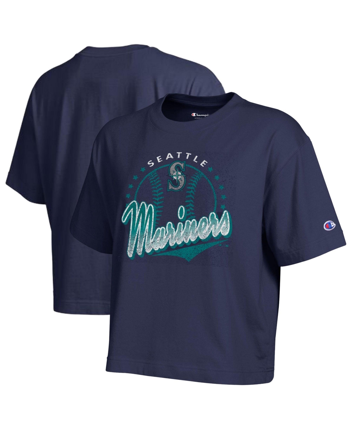 Click here for Champion Womens Seattle Mariners Distressed Oversi... prices
