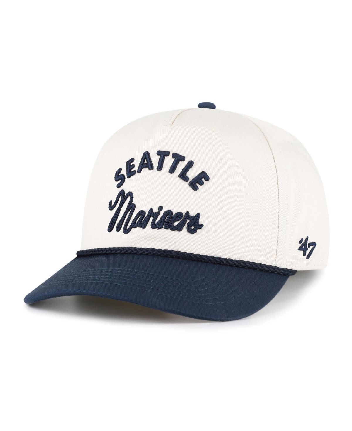 Click here for 47 Brand Mens Natural/Navy Seattle Mariners Rope S... prices