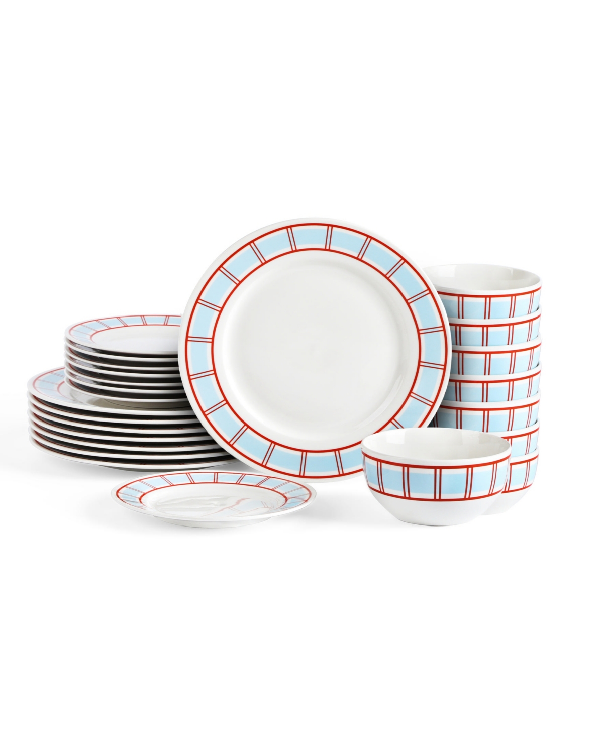 Click here for Emeril Lagasse Game Day 24-Piece Dinnerware Set  S... prices