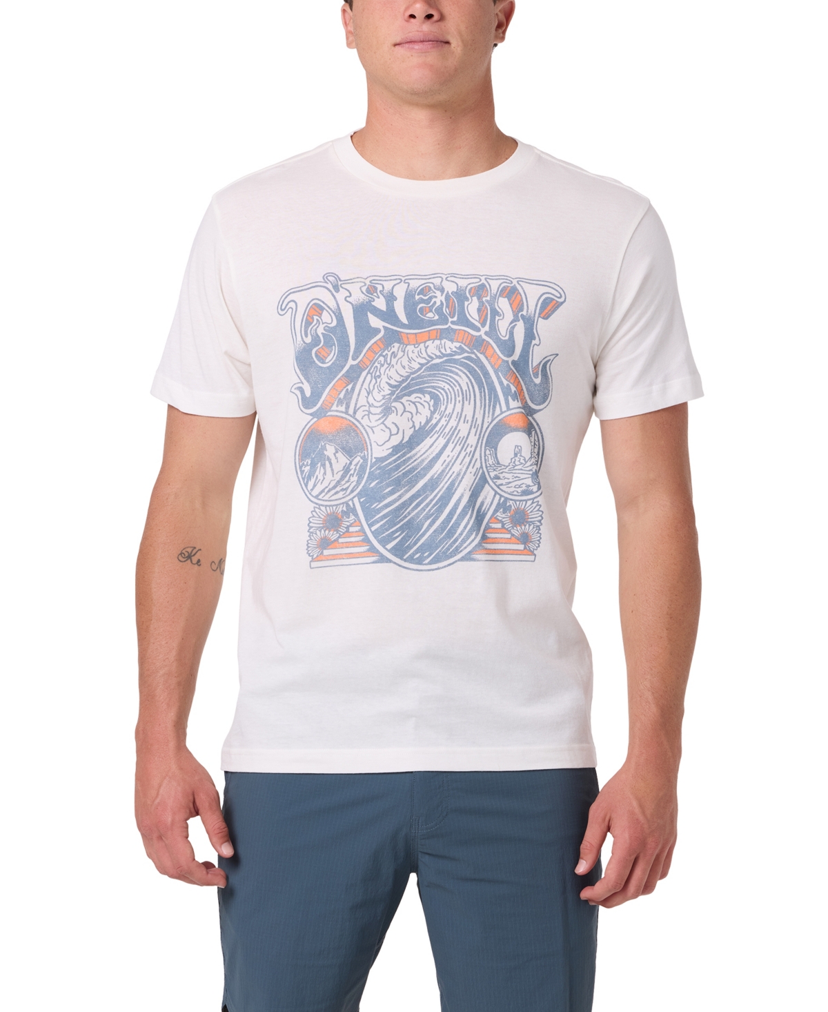 Click here for ONeill Mens PsychD Classic Graphic Crewneck Cotton... prices