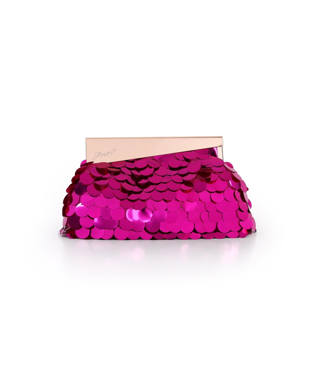 Click here for Jewel Badgley Mischka Womans Edie Pouch Clutch - H... prices