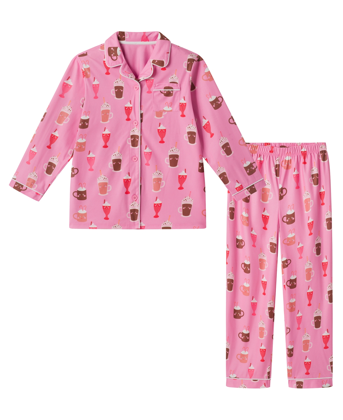 Click here for Andy & Evan Girls 5-16 Holiday Icons Print Pajama... prices