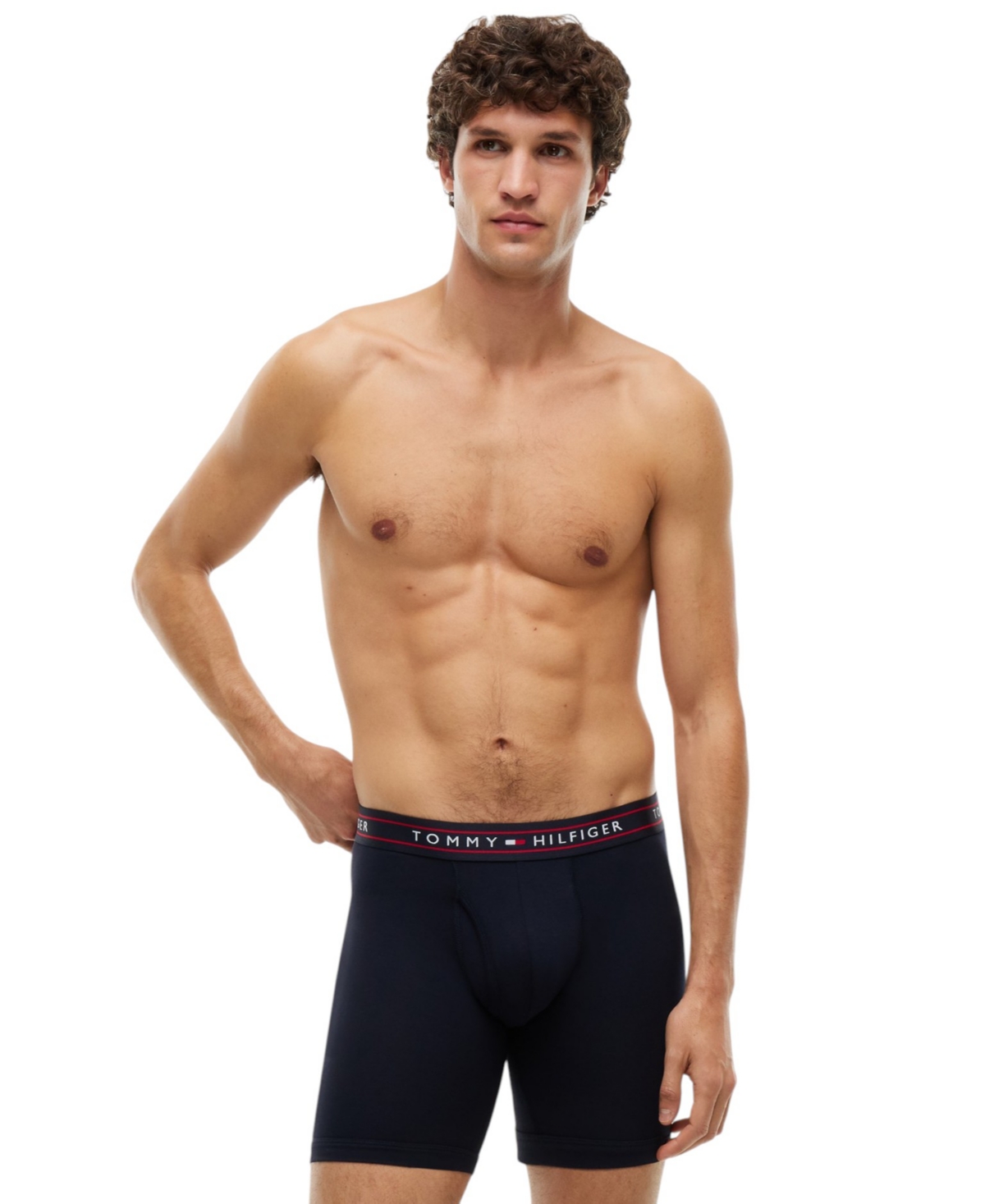 Click here for Tommy Hilfiger Mens Heritage Pique Soft Cotton-Mod... prices