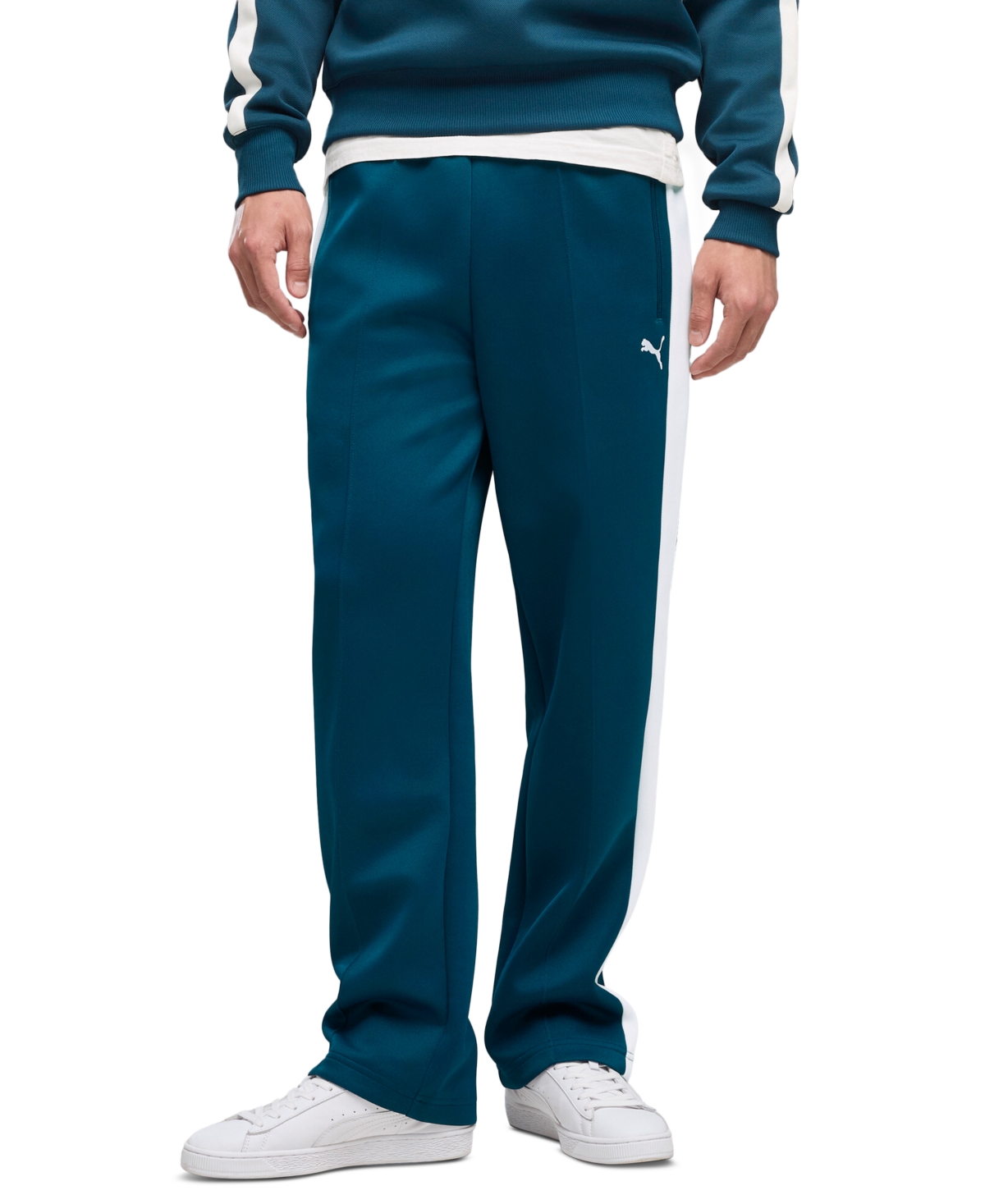 Click here for Puma Mens T7 Always On Track Pants - Midnight Petr... prices