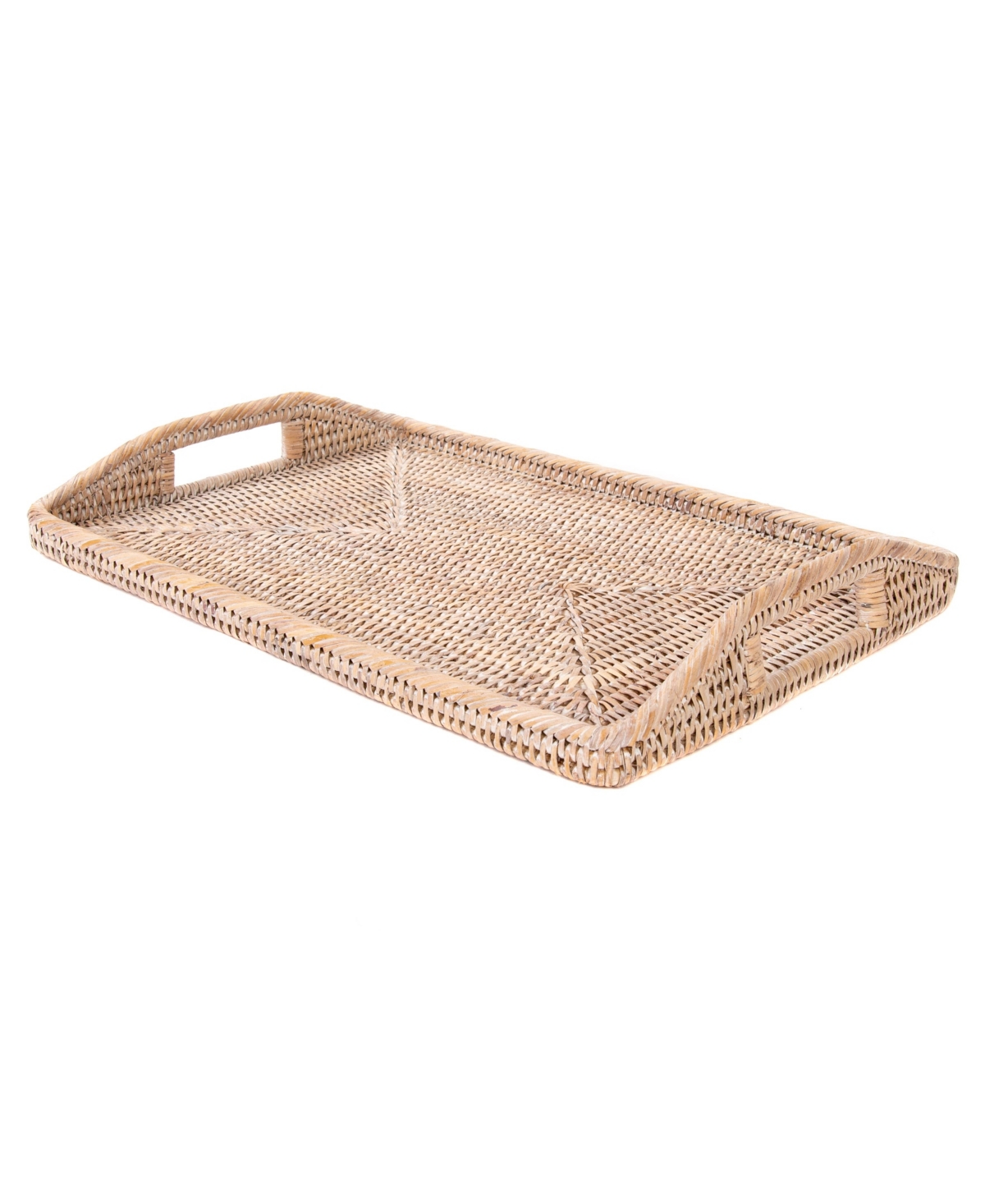 Click here for Artifacts Trading Company Rattan Rectangular Servi... prices