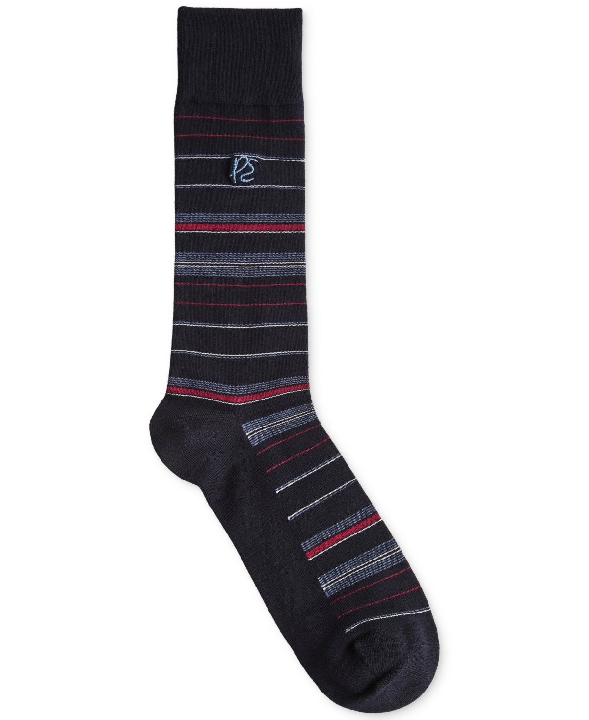 Click here for Perry Ellis Portfolio Mens Stripe Crew Socks - Dar... prices