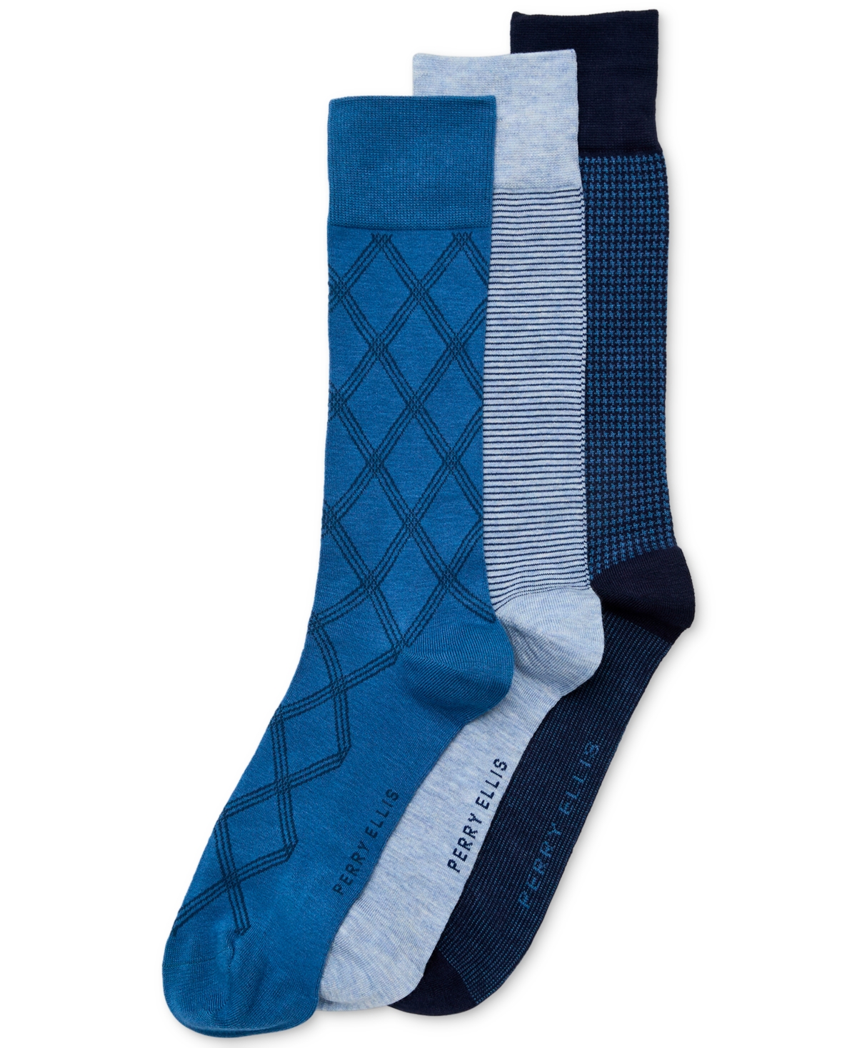 Click here for Perry Ellis Portfolio Mens Crew Dress Socks  3-Pac... prices