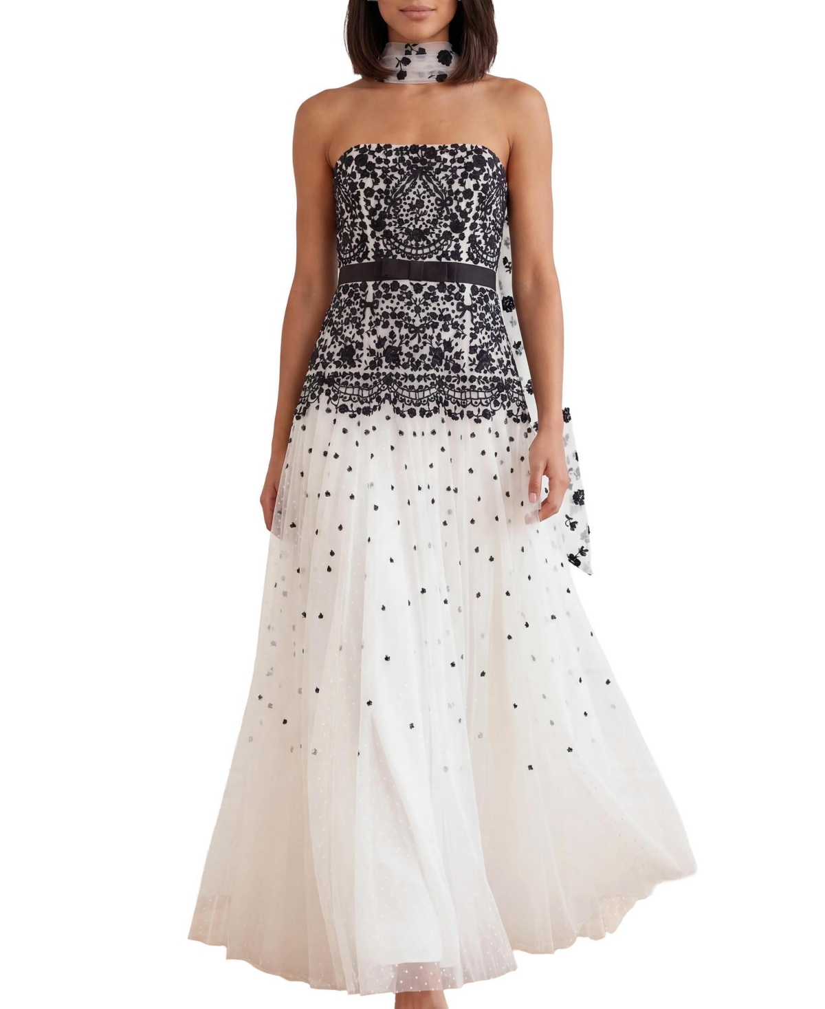 Click here for Needle & Thread Womens Romantic Lace Strapless Bal... prices