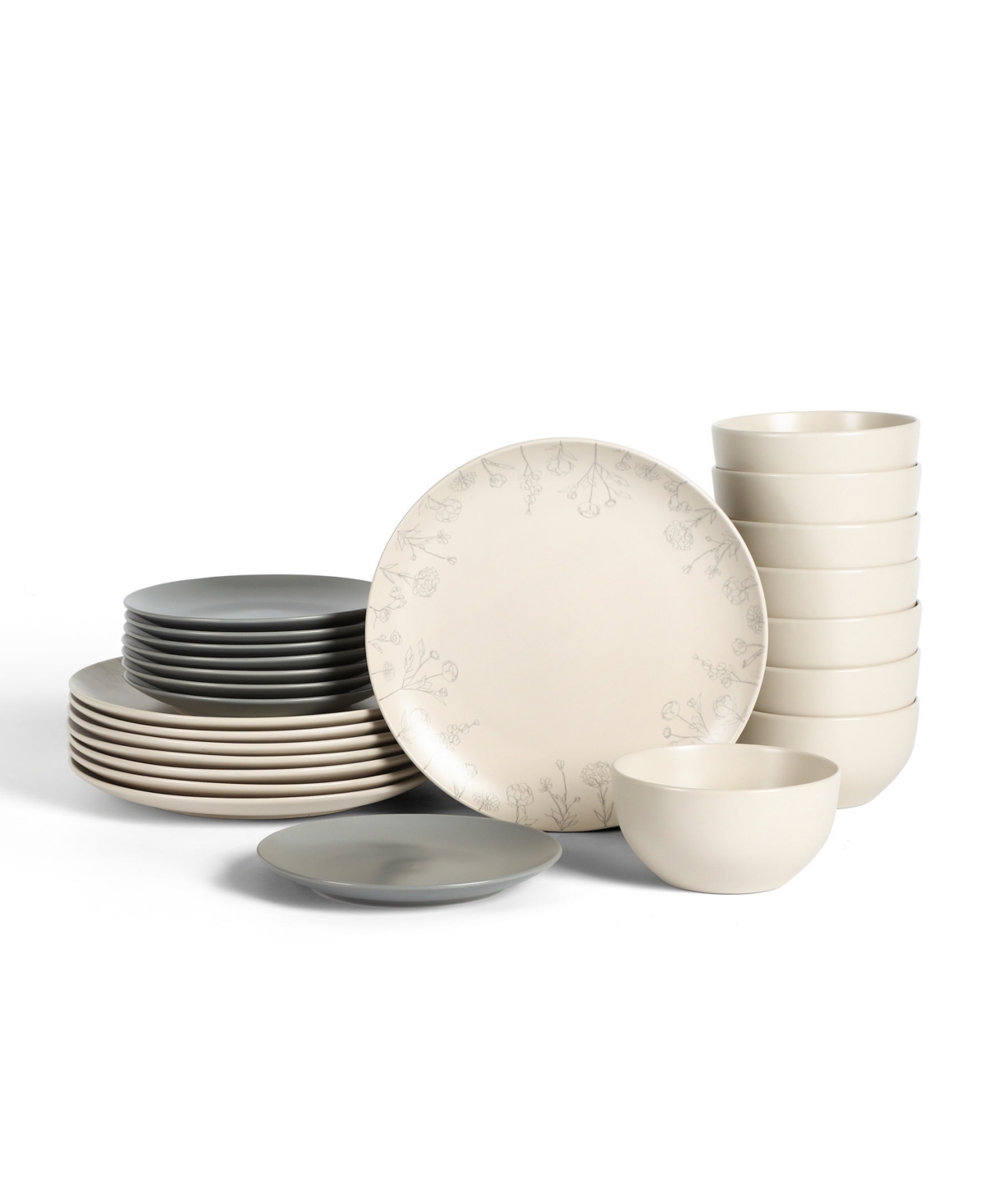 Click here for Stone Lain Camelia 24-Piece Dinnerware Set  Servic... prices