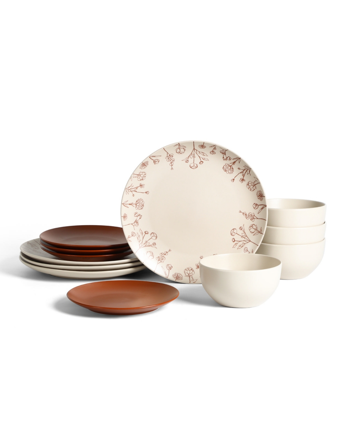 Click here for Stone Lain Camelia 12-Piece Dinnerware Set  Servic... prices