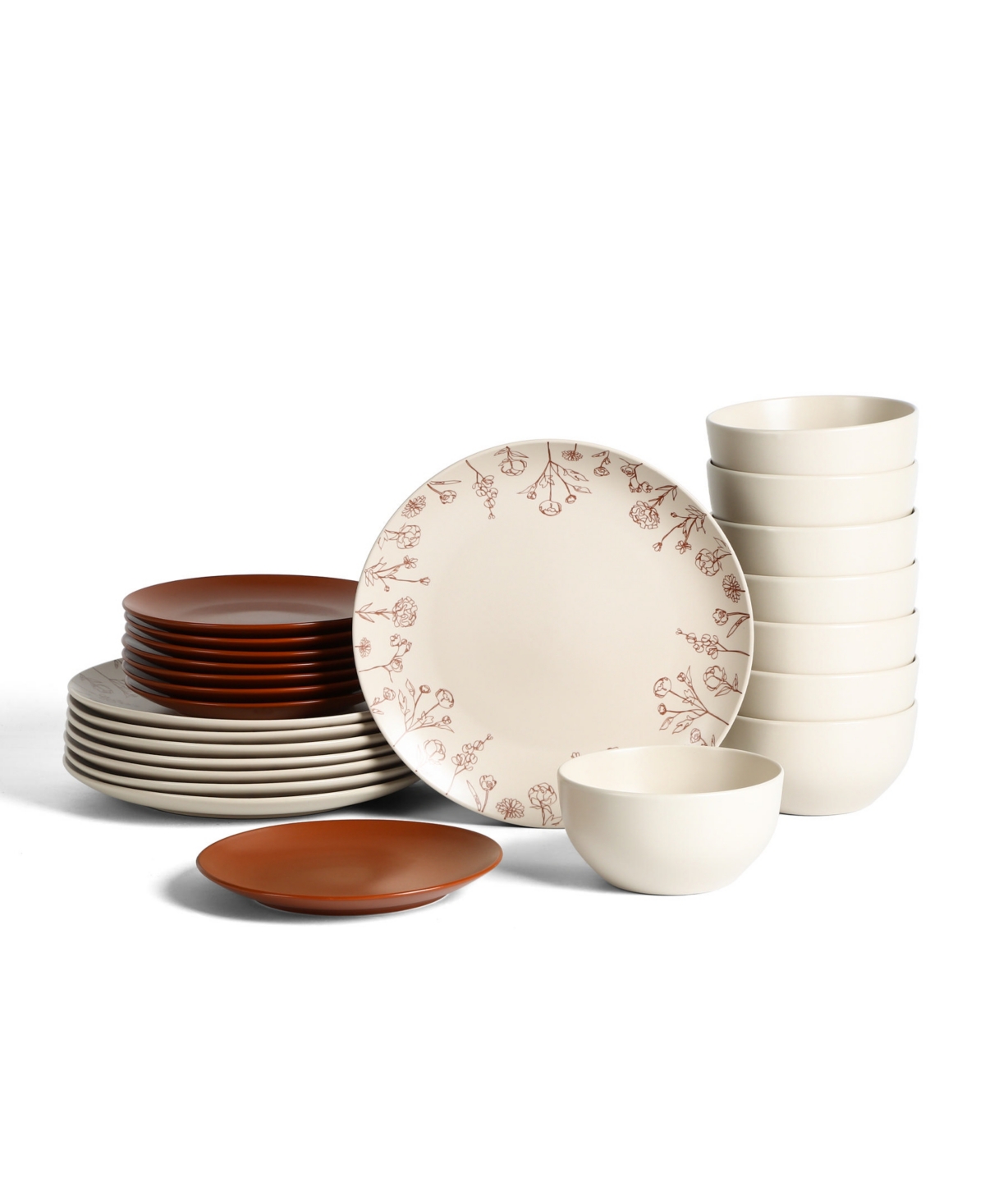 Click here for Stone Lain Camelia 24-Piece Dinnerware Set  Servic... prices