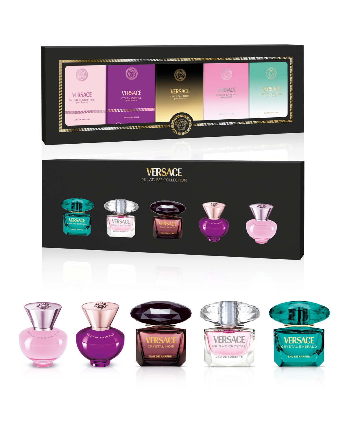 Click here for Versace 5-Piece Mini Eau de Parfum Spray Gift Set prices