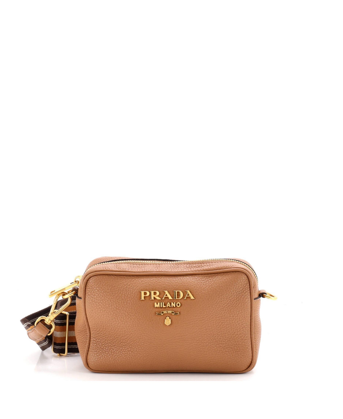 Click here for Pre-Owned Prada Mini Dual Strap Camera Bag Vitello... prices