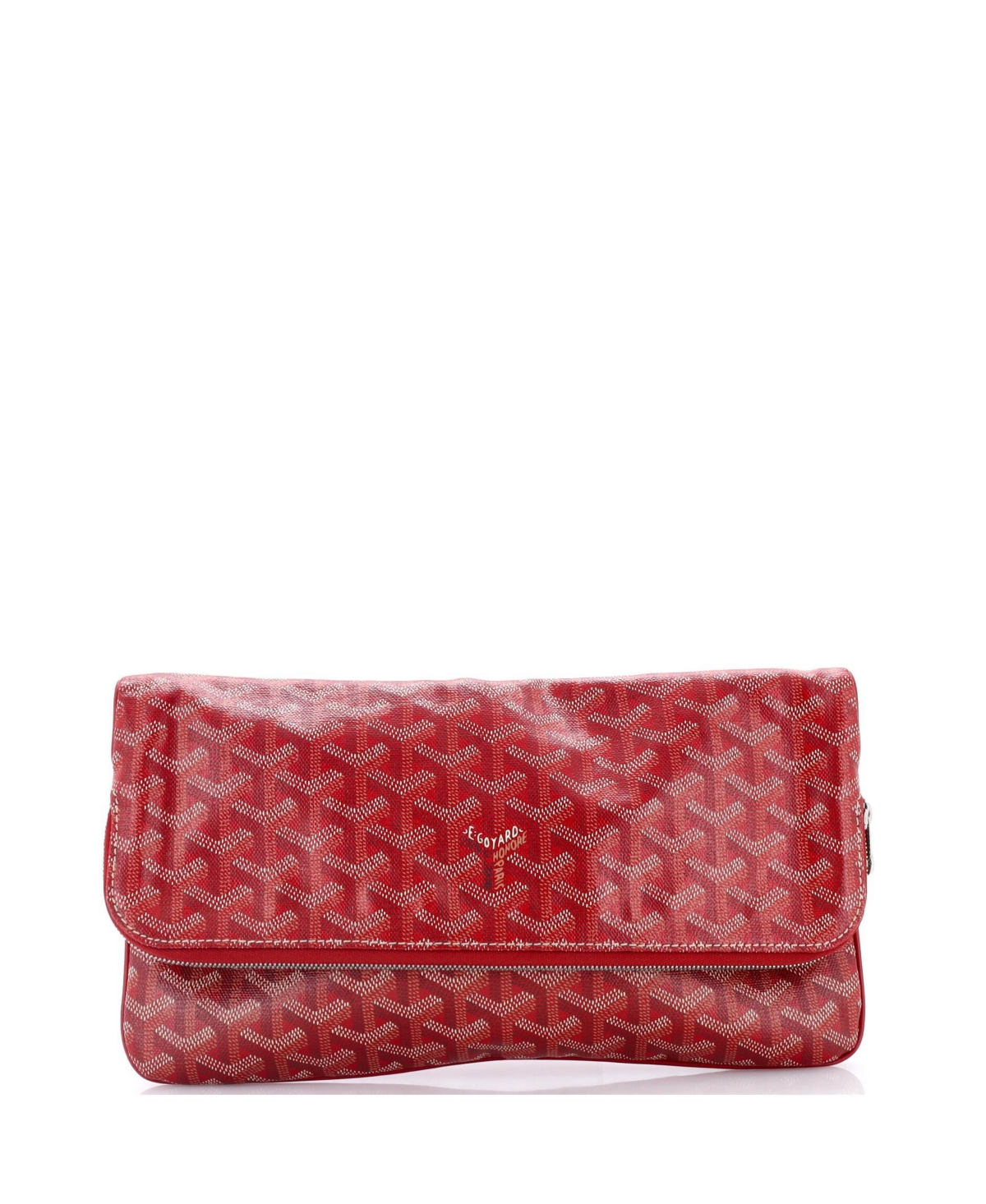 Click here for Pre-Owned Goyard Saint Marie Clutch Coated Canvas... prices