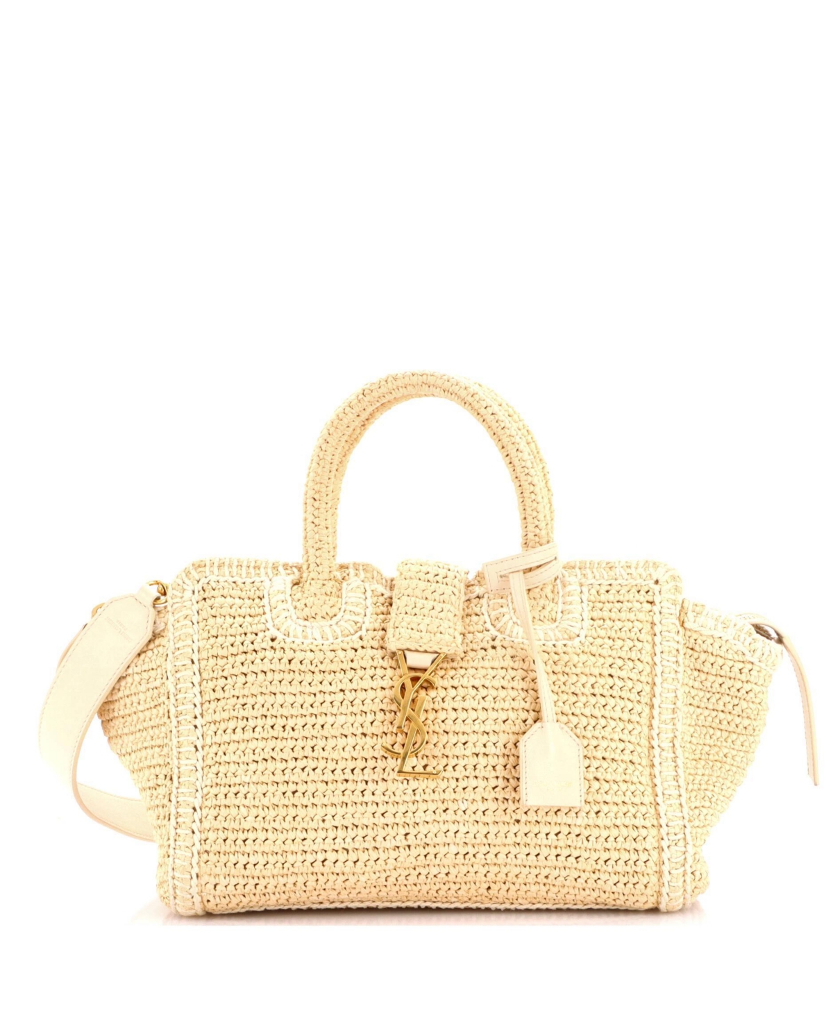 Click here for Pre-Owned Saint Laurent Baby Monogram Cabas Downto... prices