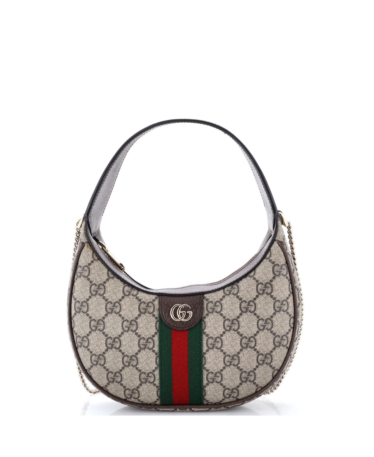 Click here for Pre-Owned Gucci Small Ophidia Hobo Gg Coated Canva... prices