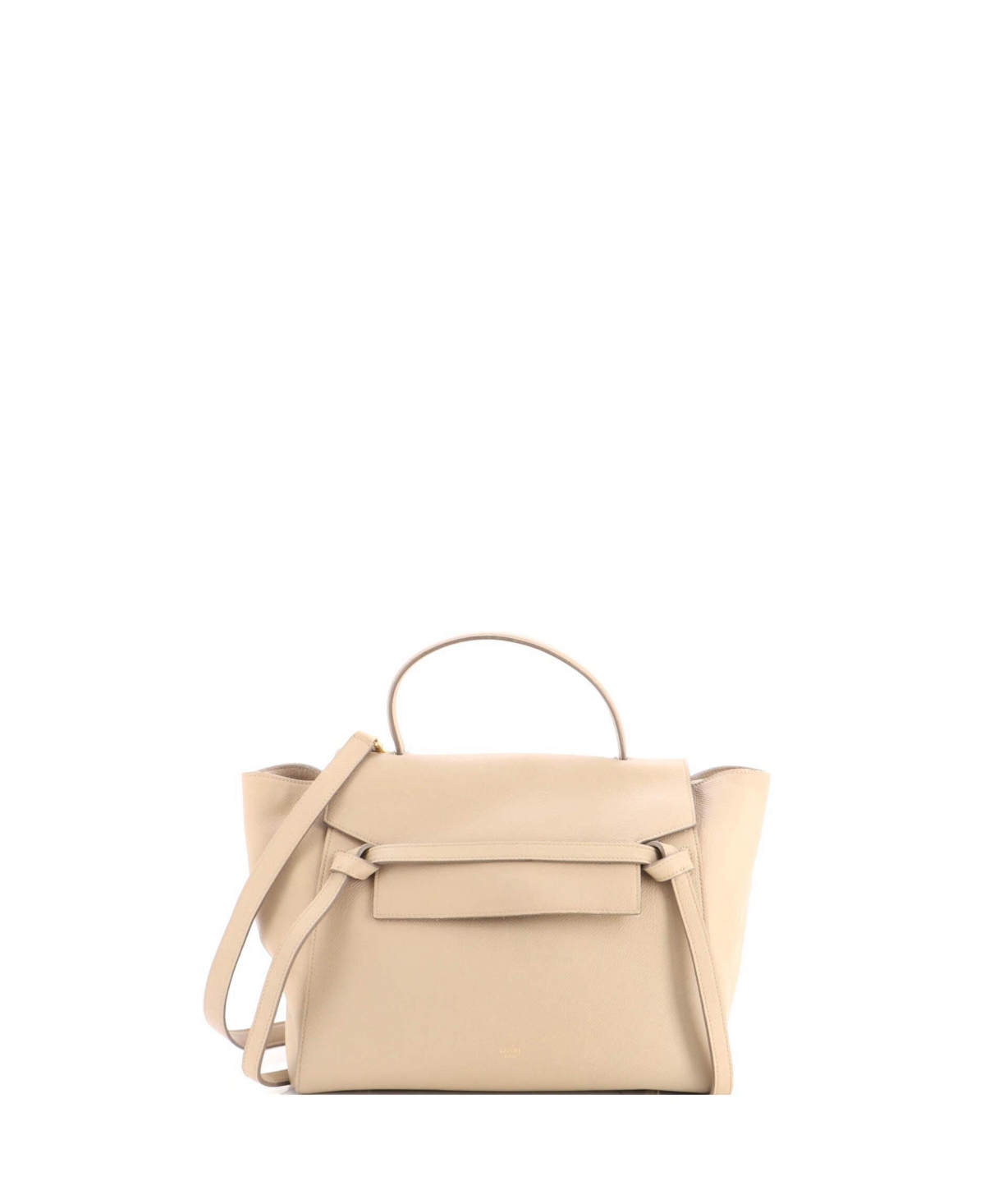 Click here for Pre-Owned Celine Mini Belt Bag Textured Leather -... prices