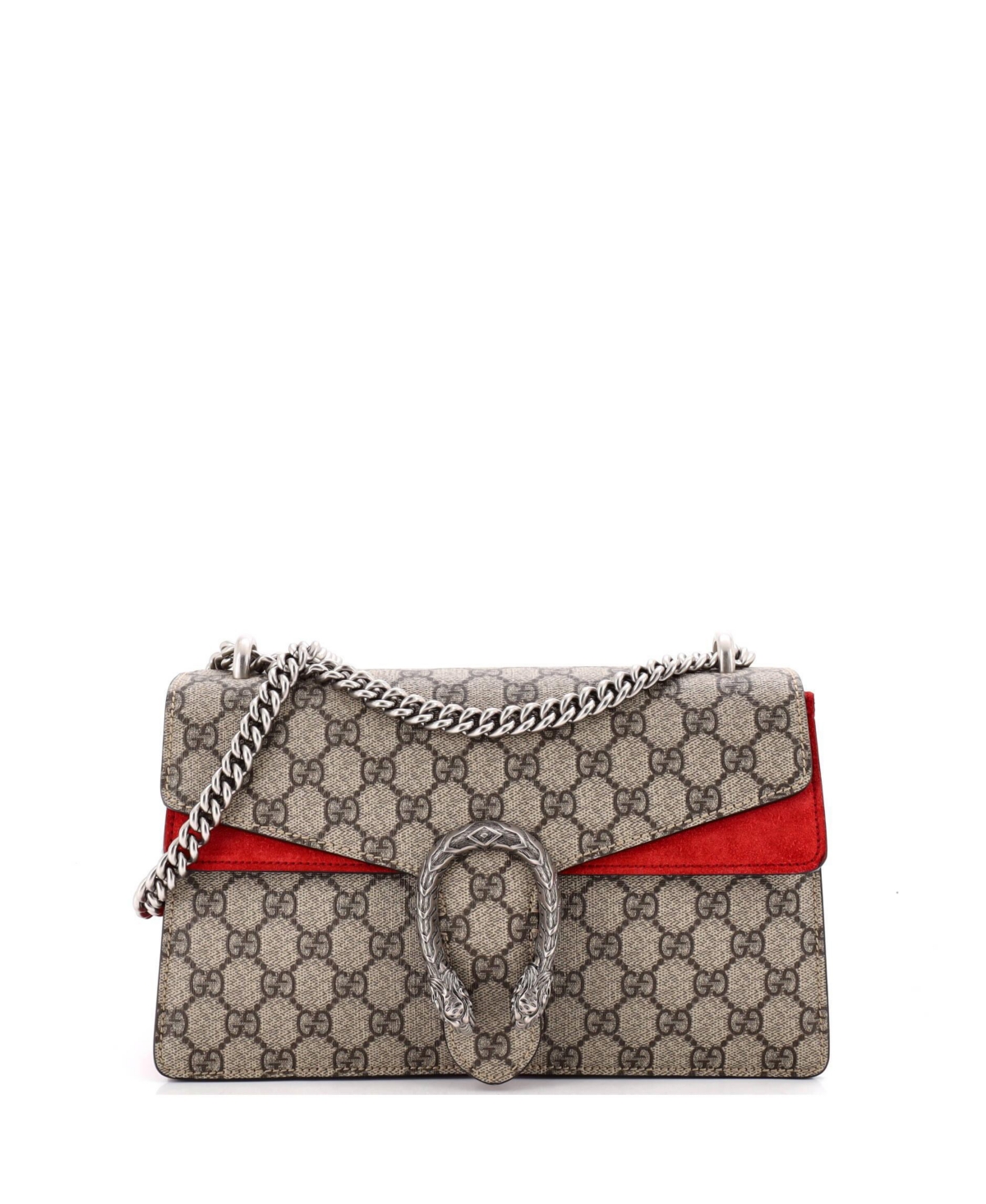 Click here for Pre-Owned Gucci Small Dionysus Bag Gg Coated Canva... prices