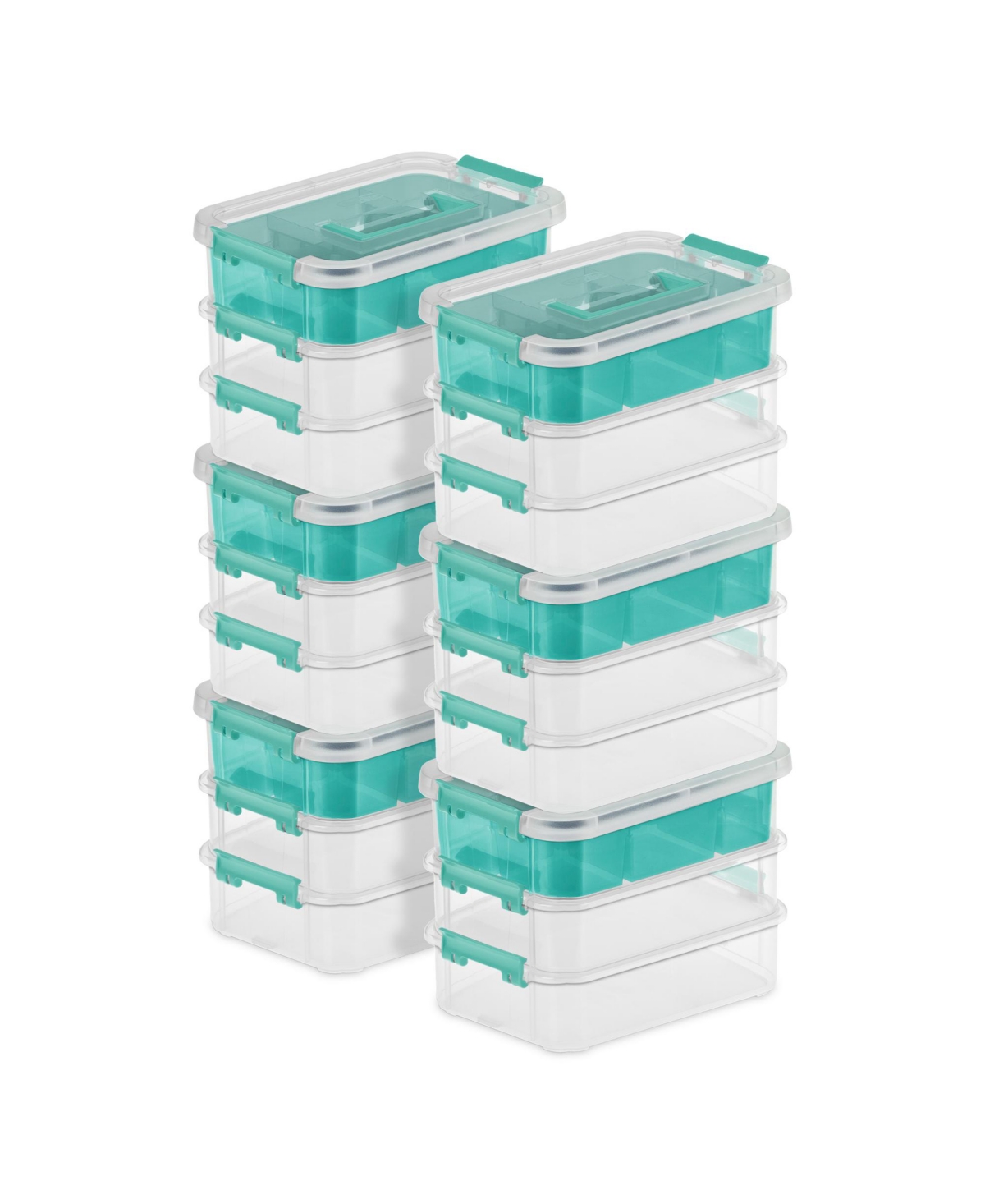 Click here for Sterilite Convenient Home 3-Tiered Stack Carry Sto... prices