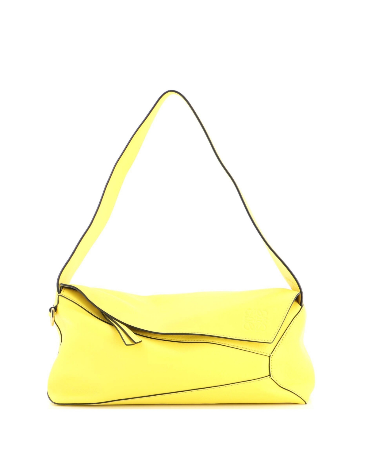 Click here for Pre-Owned Loewe Puzzle Hobo Leather - Yellow prices