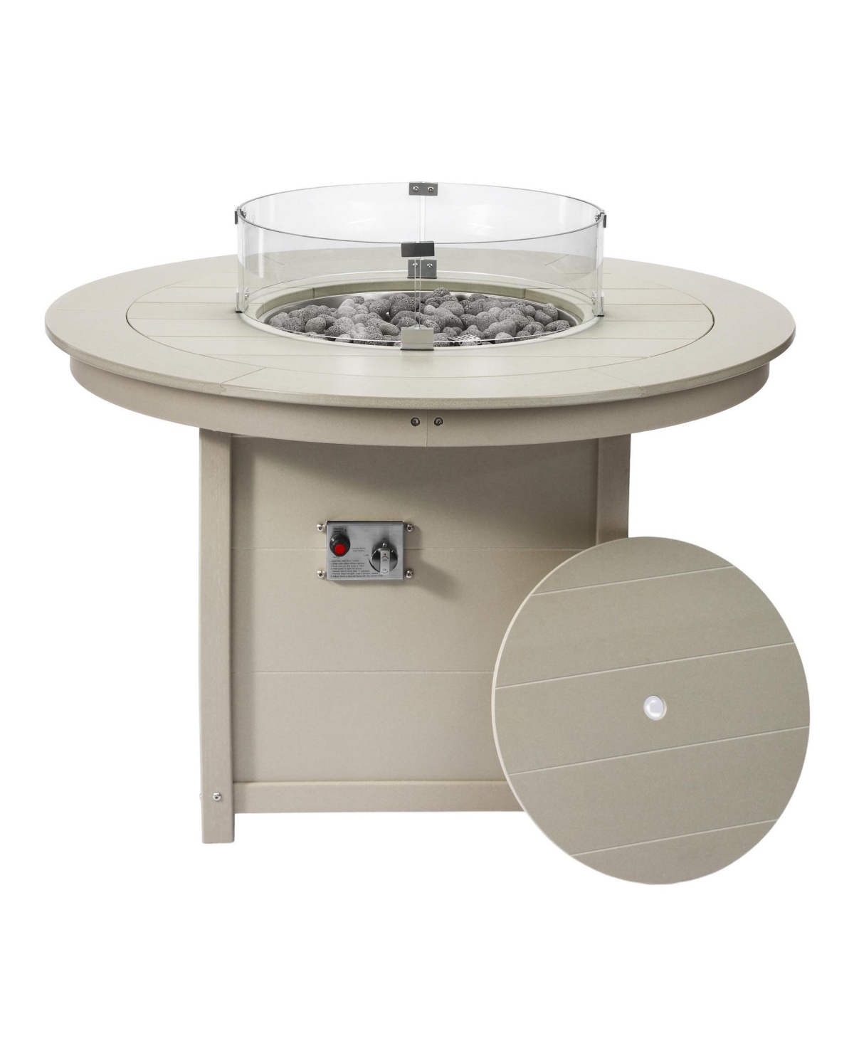 Click here for WestinTrends 47 Modern Outdoor Patio Propane Gas R... prices