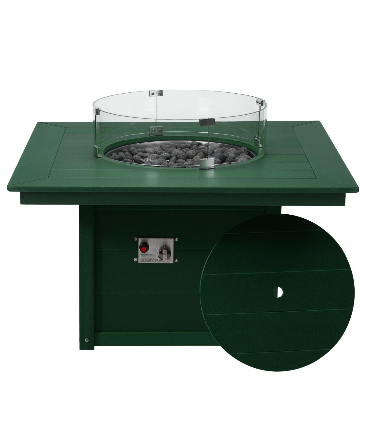 Click here for WestinTrends 42 Modern Outdoor Patio Propane Squar... prices