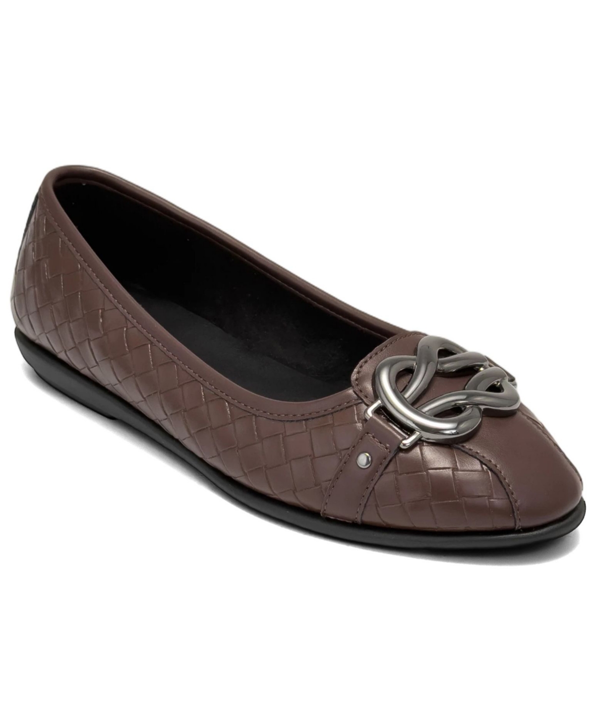 Click here for Aerosoles Womens Big Bet Ballet Flats - Java Woven... prices